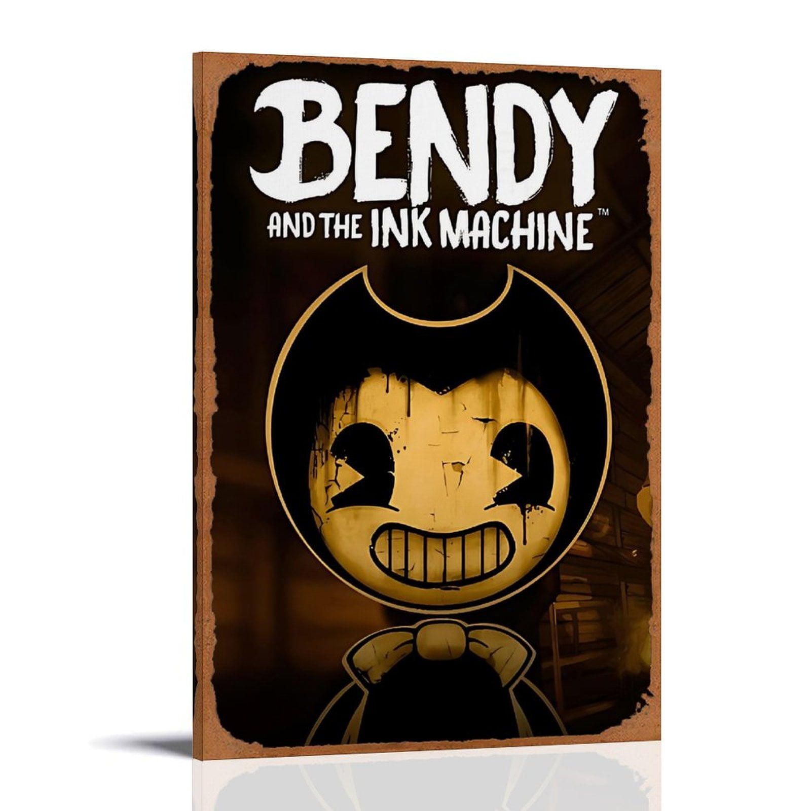 Vintage Poster Bendy Picture Print Wall Art Poster Painting Canvas ...