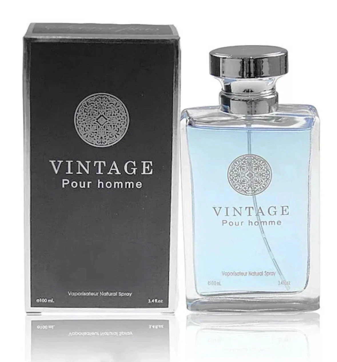 Vintage Pour Homme Eau de Parfum for Men – 3.4 fl oz | 100 ml Cologne ...