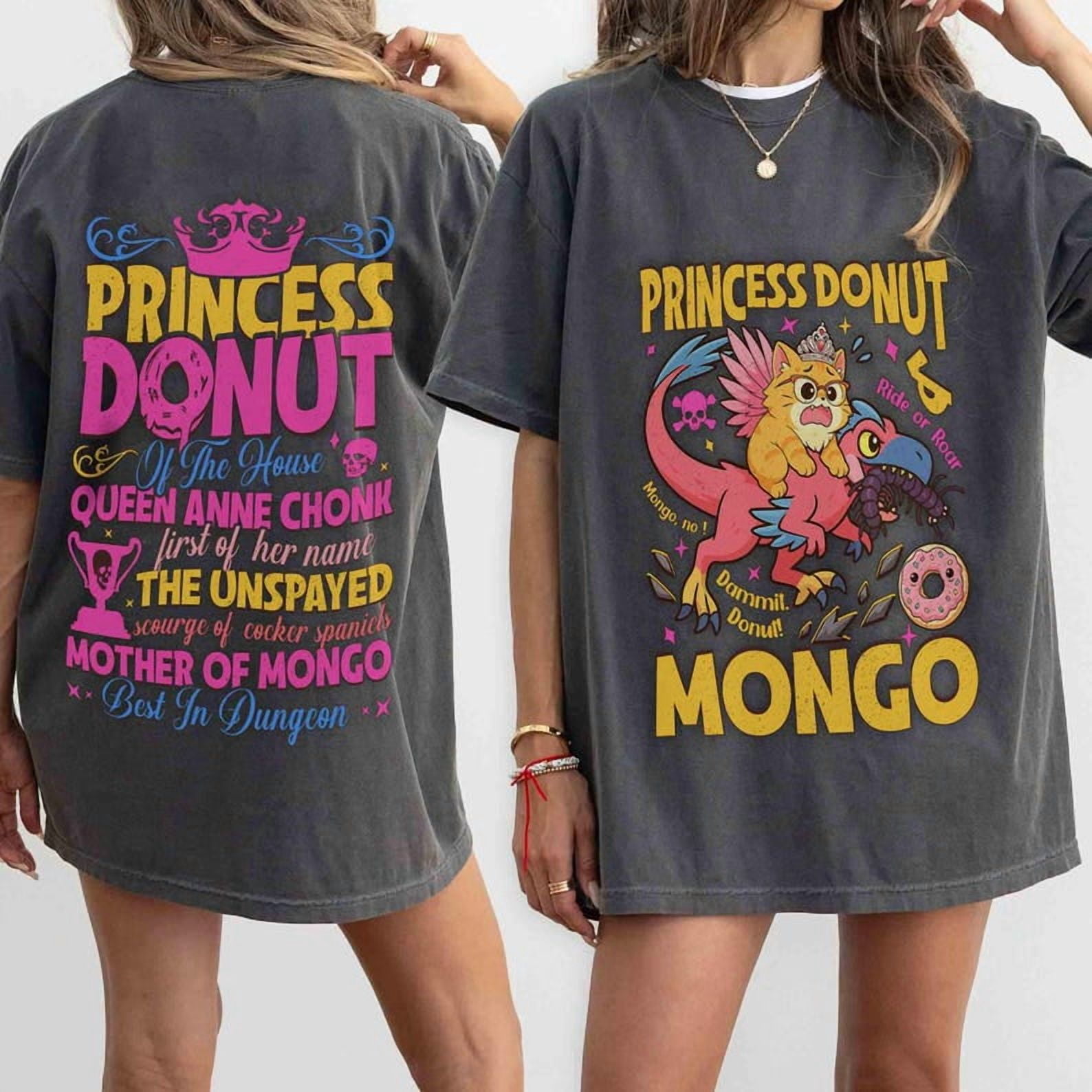 Vintage Princess Donut & Mongo Dungeon Crawler Carl Inspired Book ...