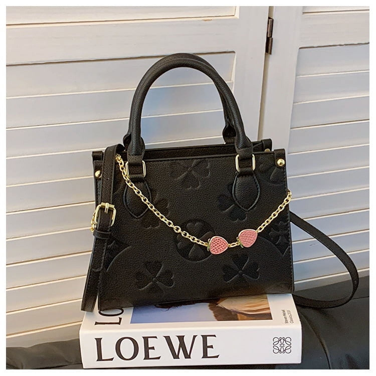 Vintage Print Women's Portable Square Bag 2024 New Lady's Elegant and ...