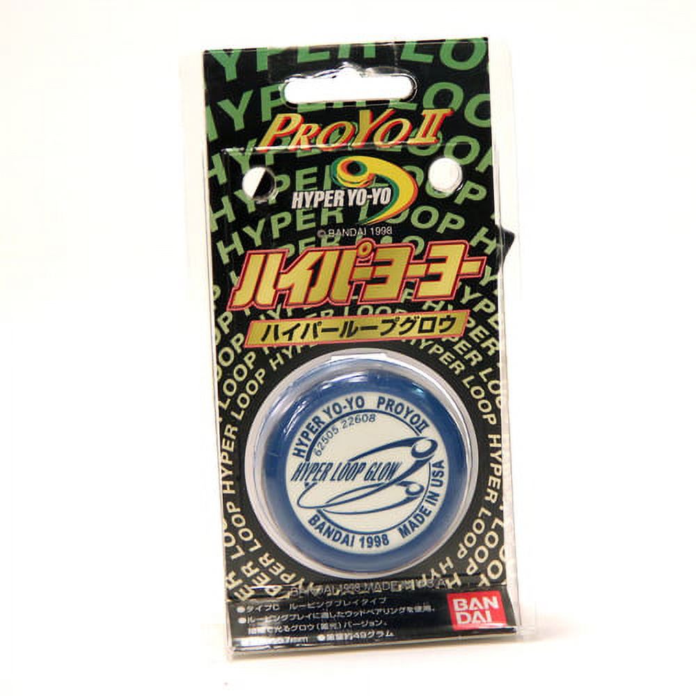 Vintage ProYo II HyperLoop Glow plastic Yo-Yo (blue) - Walmart.com