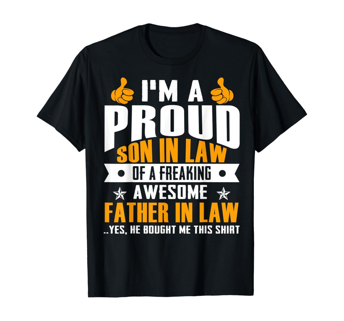 Vintage Proud Son-In-Law Of A Freaking Awesome Father-In-Law T-Shirt ...