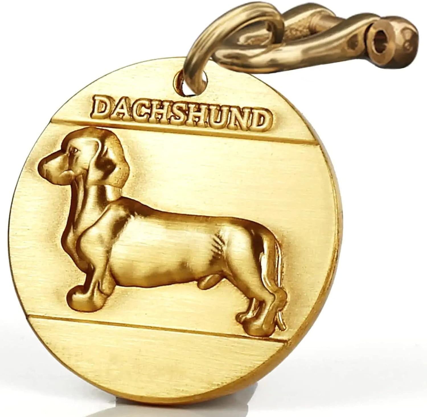 Vintage Pure Copper Pet Id Tags,Personalized Dog Tags,Three-Dimensional ...