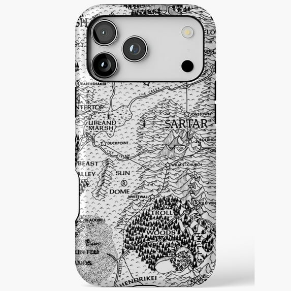 Vintage RQ2 Dragon Pass Fantasy Map Gaming Compatible Phone Case for ...