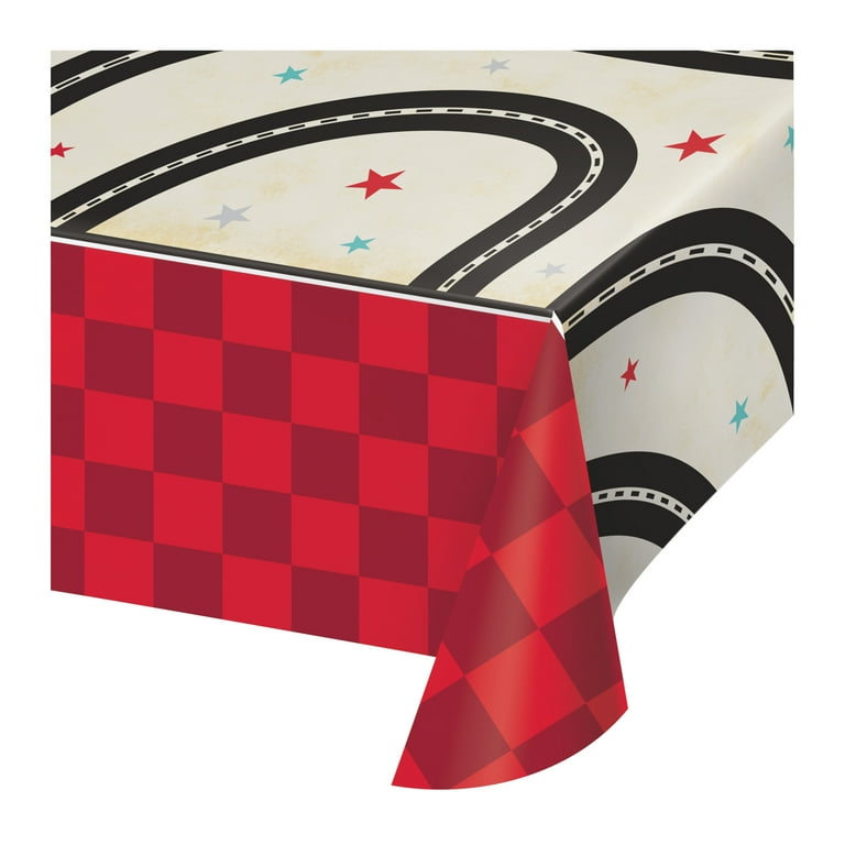 checkered paper tablecloths