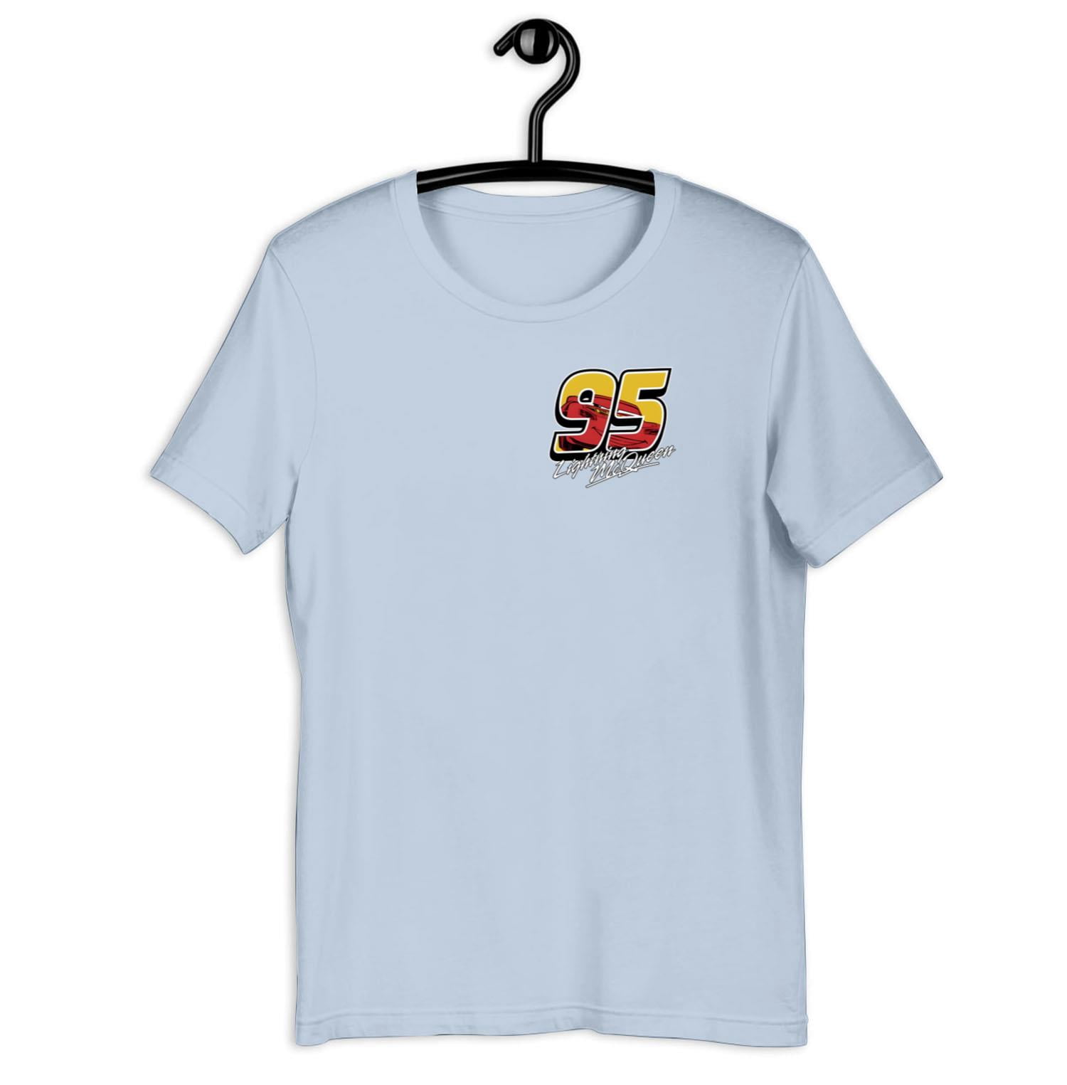 Vintage Race Car Double-Sided Shirt, Colorful Vehicle Design Shirt ...