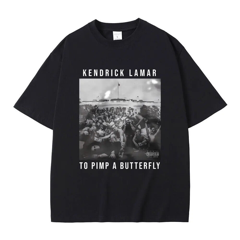Vintage Rapper Kendrick Lamar To Pimp A Butterfly Album Graphic T ...