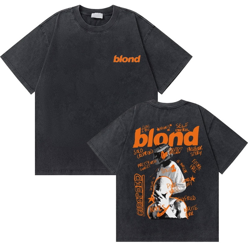 Vintage Rapper Washed 2Side T Shirt Music Hip Hop T-Shirt Album Fashion ...