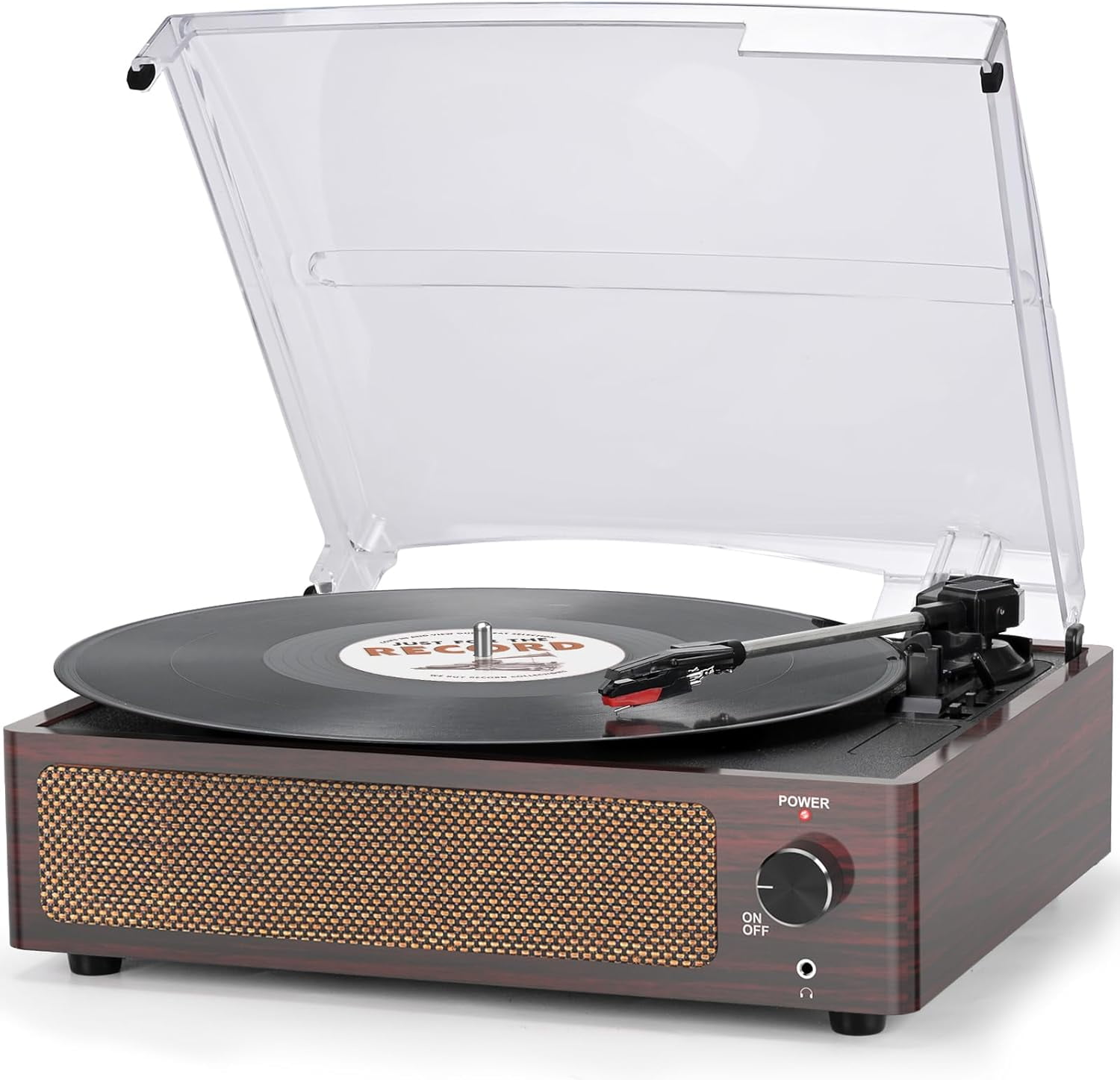 Vintage Record Player with Speakers Turntable for Vinyl Records Belt ...