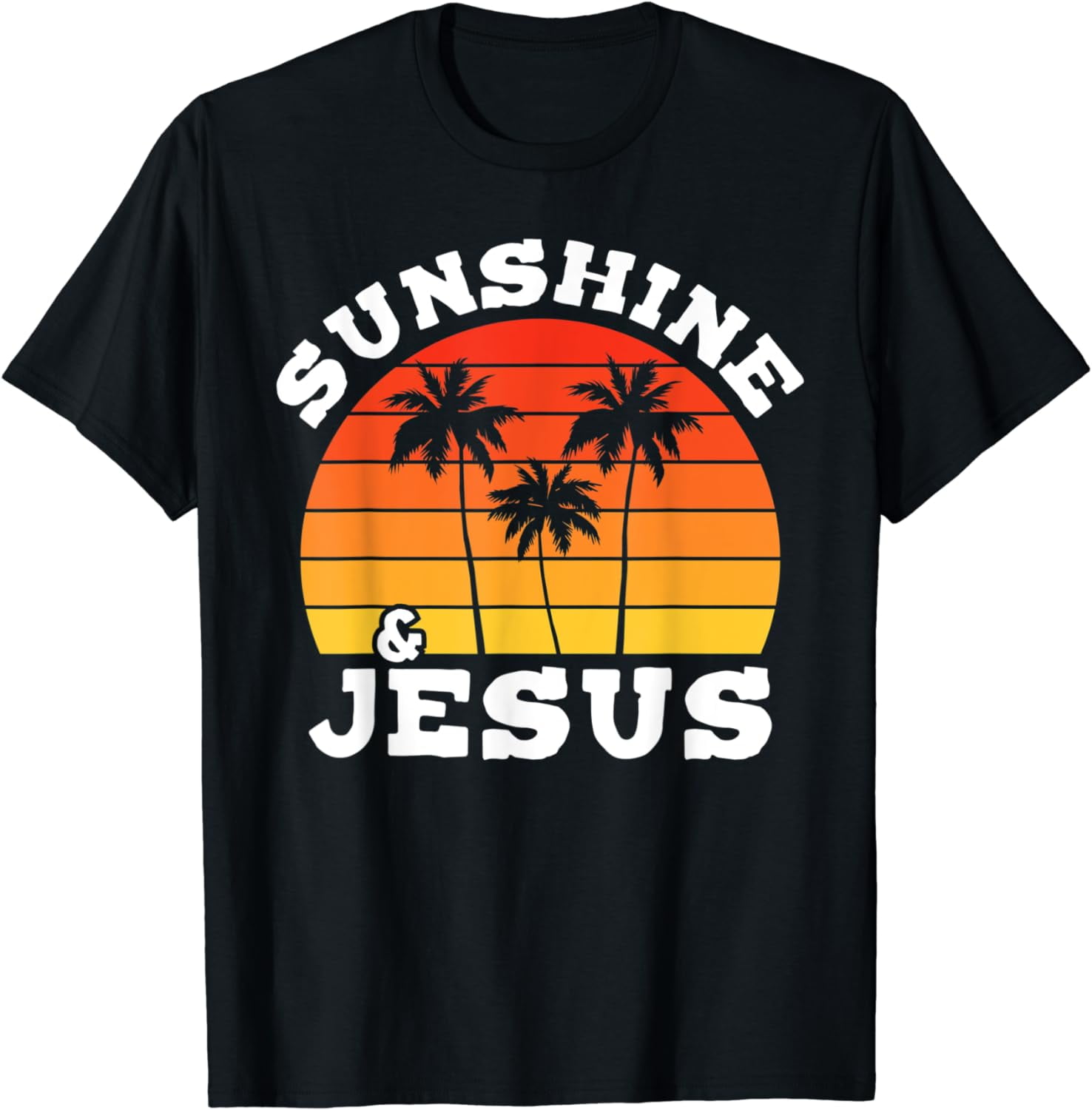 Vintage Religious Tee Jesus Christ And Sunshine Christians T-Shirt ...