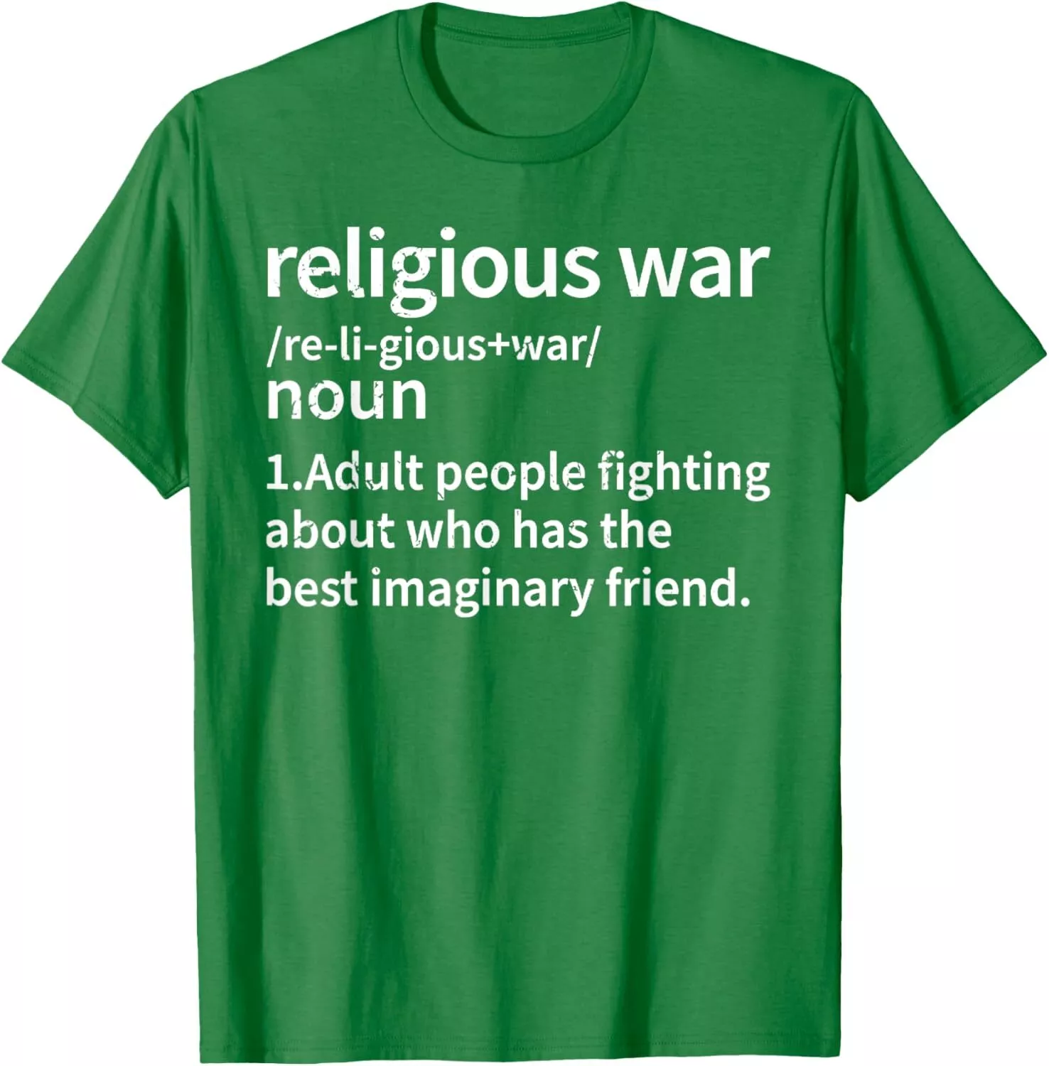 Vintage Religious War Definition Anti-religious Activist Unisex T-Shirt ...