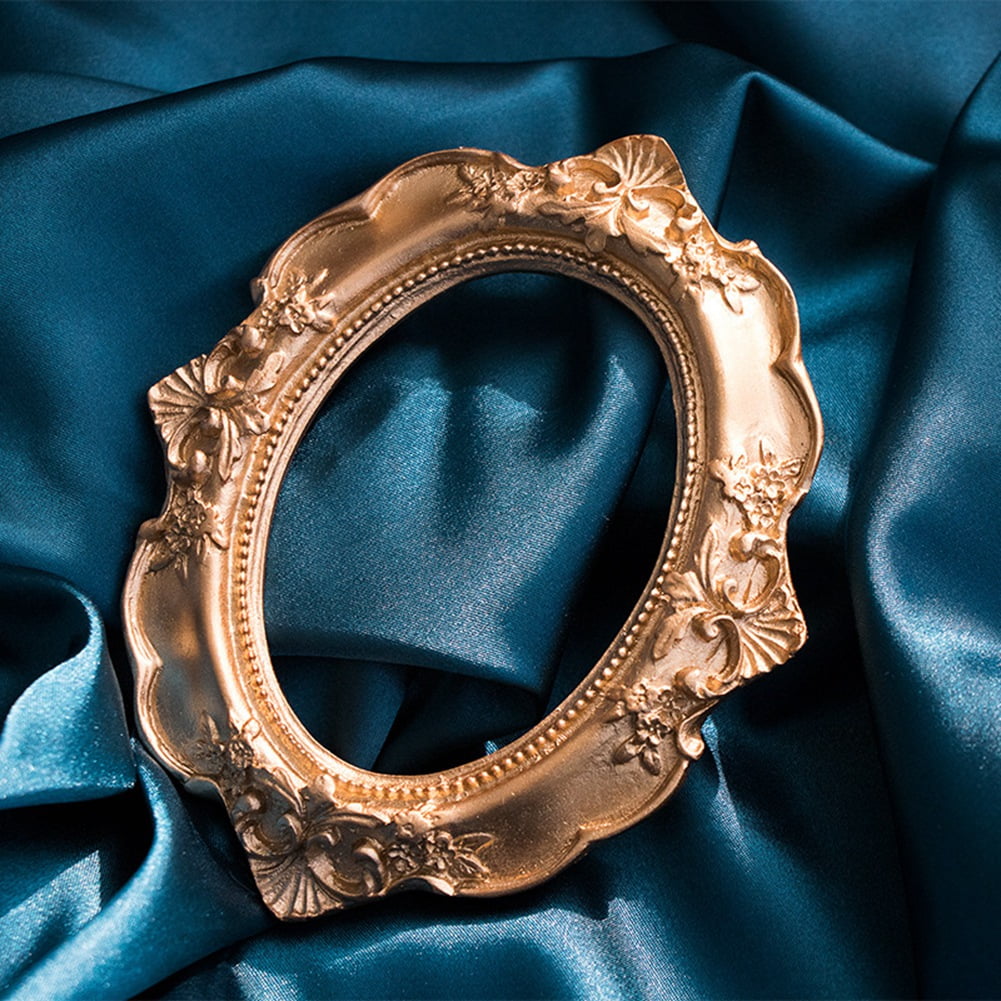 Vintage Resin Picture Frame, Antique Frame Tabletop Wall Mounting Photo ...