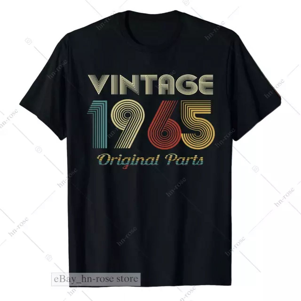 Vintage Retro 1965 Limited Edition Born in 1965 Classic 60th Birthday T ...
