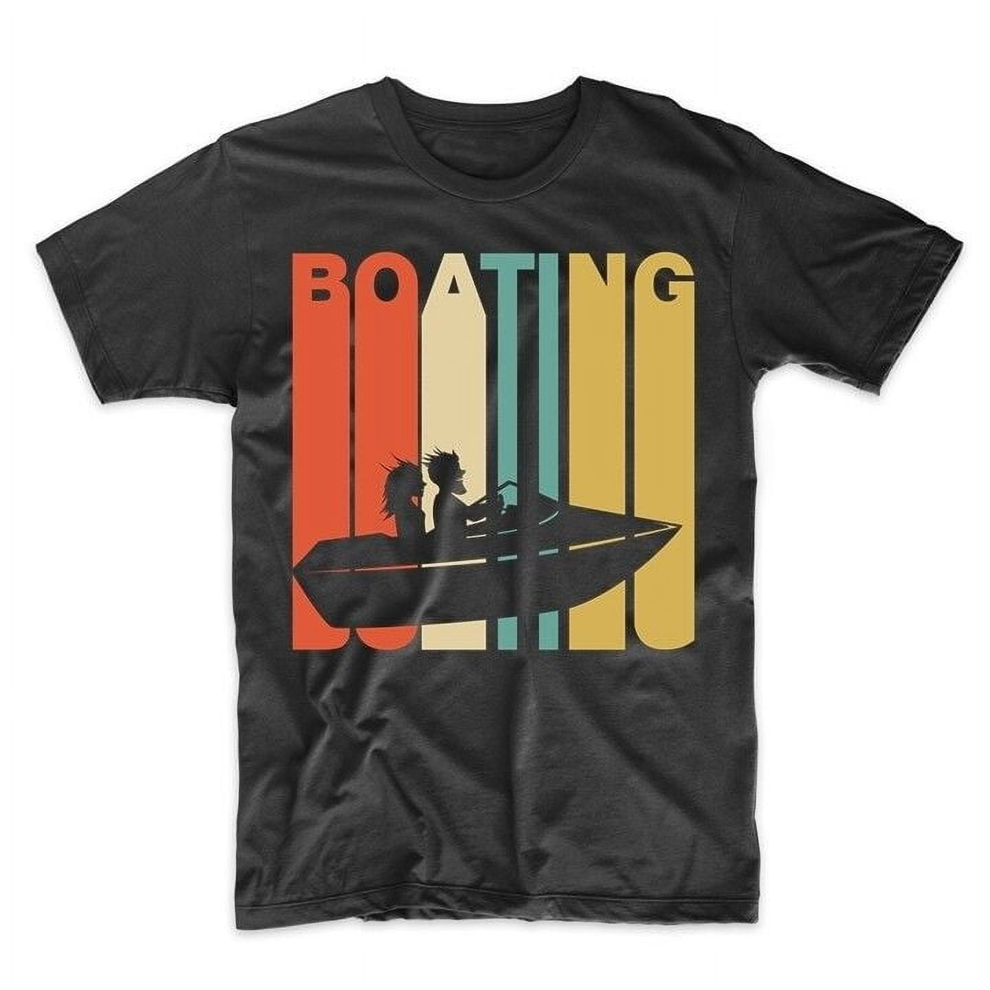 Vintage Retro 1970's Style Boating Boat Owner T-Shirt - Walmart.com