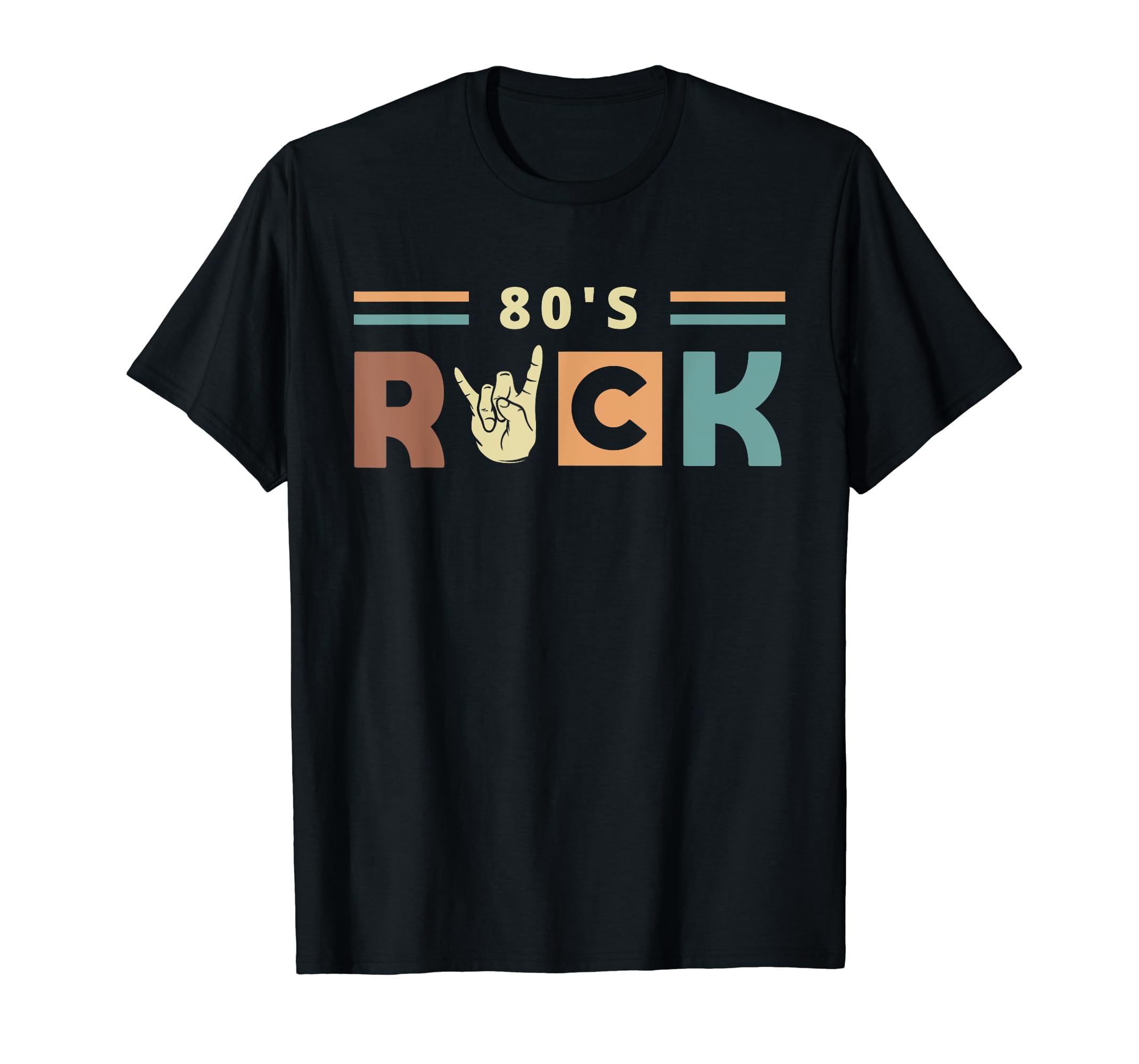 Vintage Retro 80's Rock Band Vintage Retro Themed 80s Gift T-Shirt ...