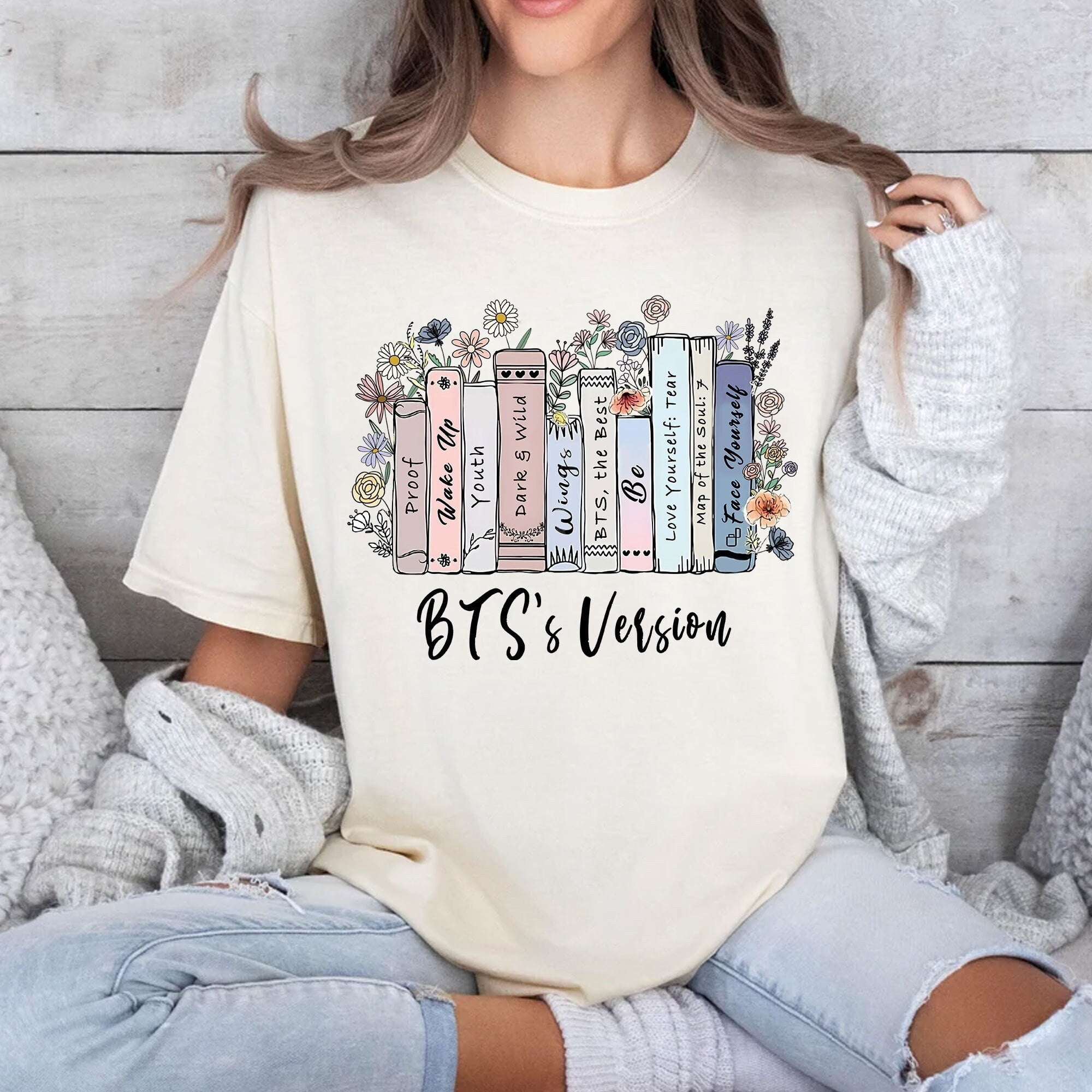 Vintage Retro BTS Albums Shirt, BTS Version Shirt, Army Shirt, Bangtan ...