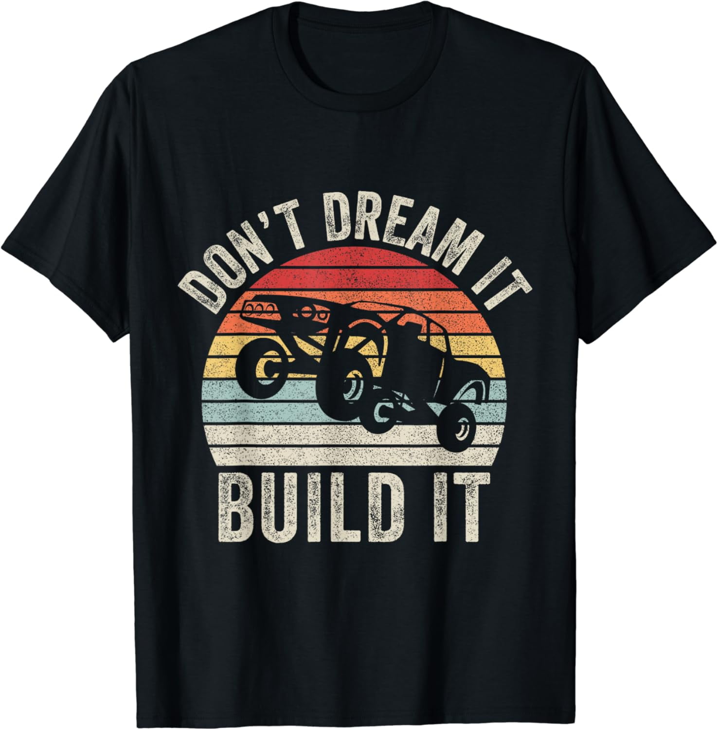 Vintage Retro Build It Prerunner Baja Truck Trophy Off Road T-Shirt ...