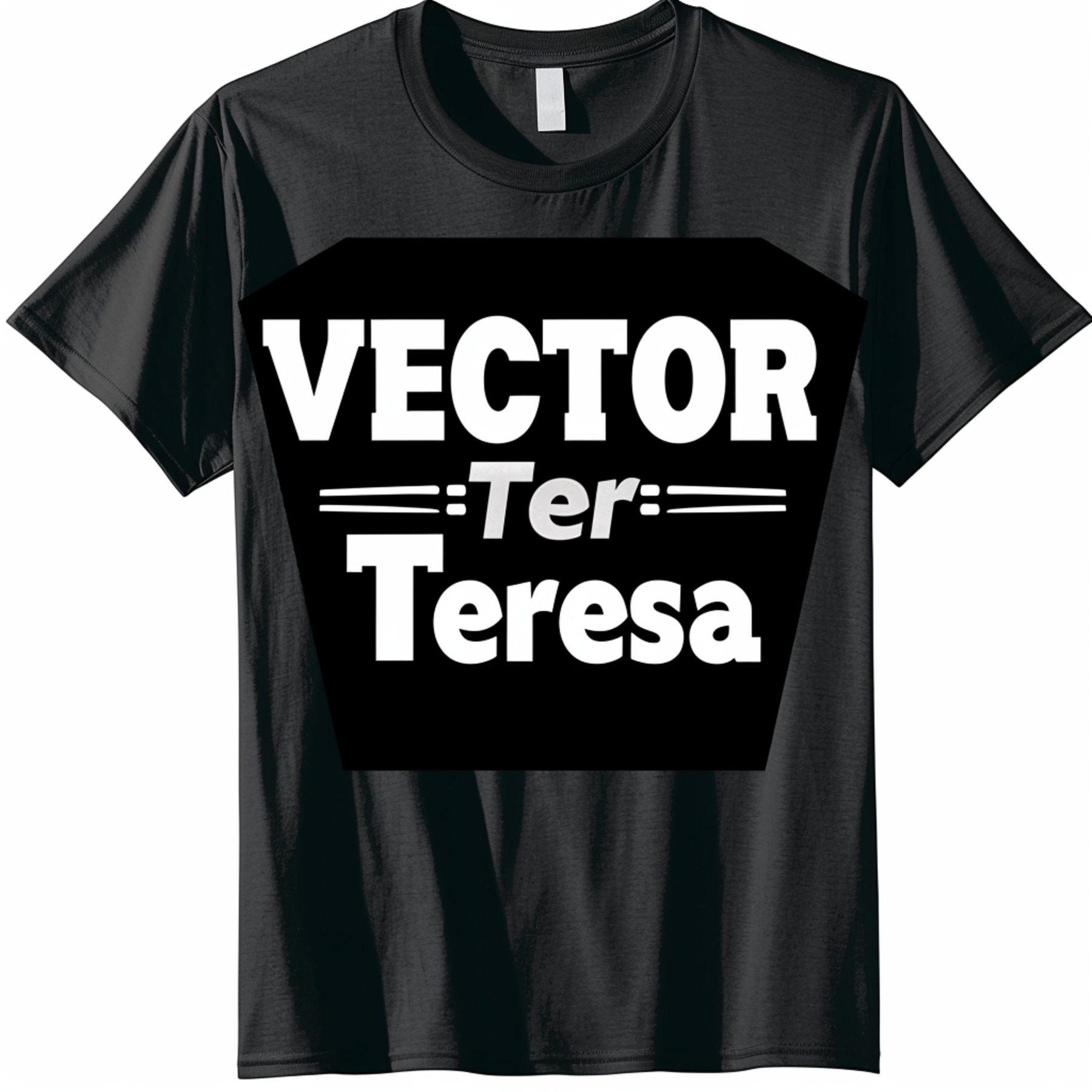 Vintage Retro Class of 2035 Black TShirt with Bold White VECTOR Design ...