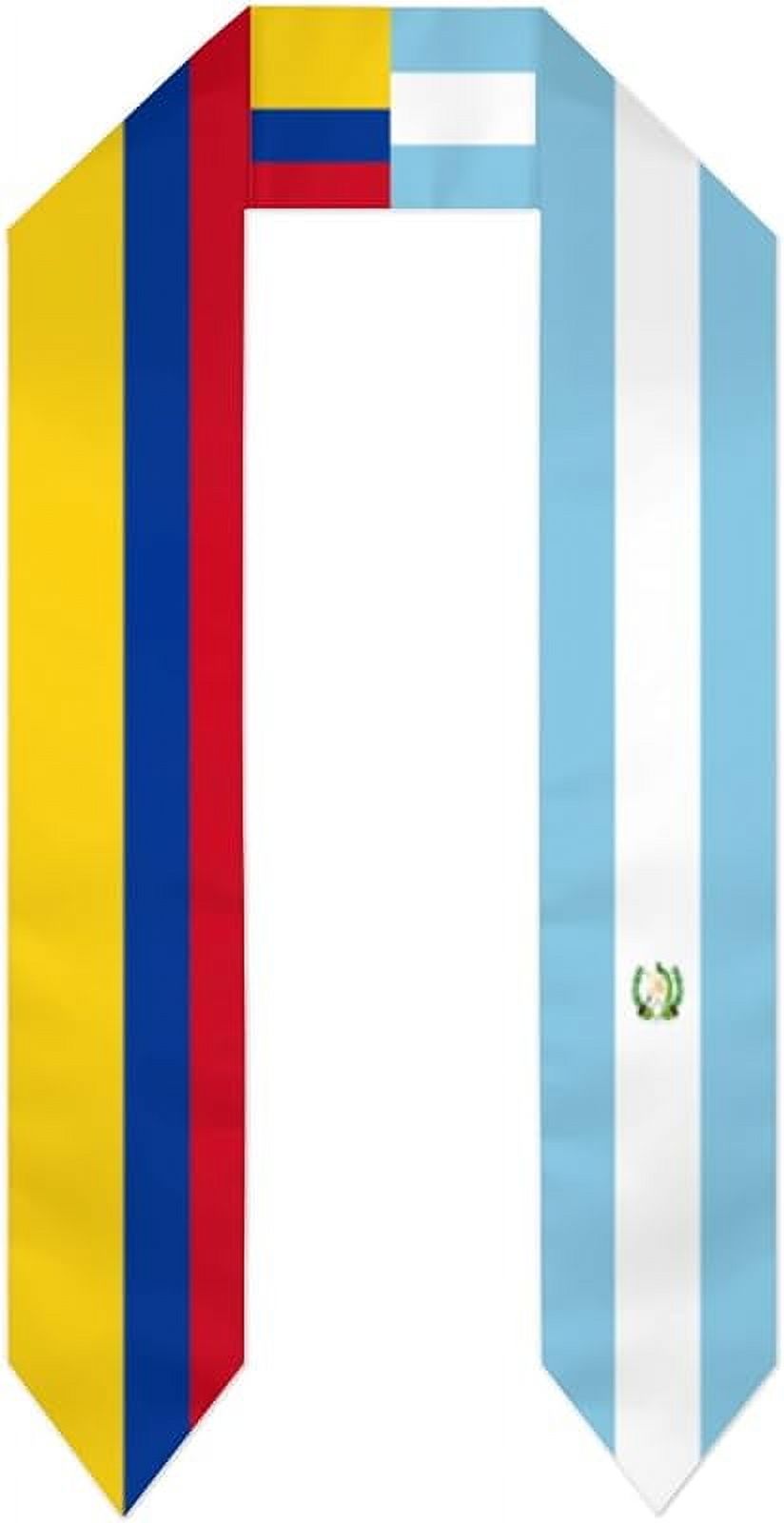 Vintage Retro Colombia Colombian Guatemala Guatemalan Flag Graduation ...