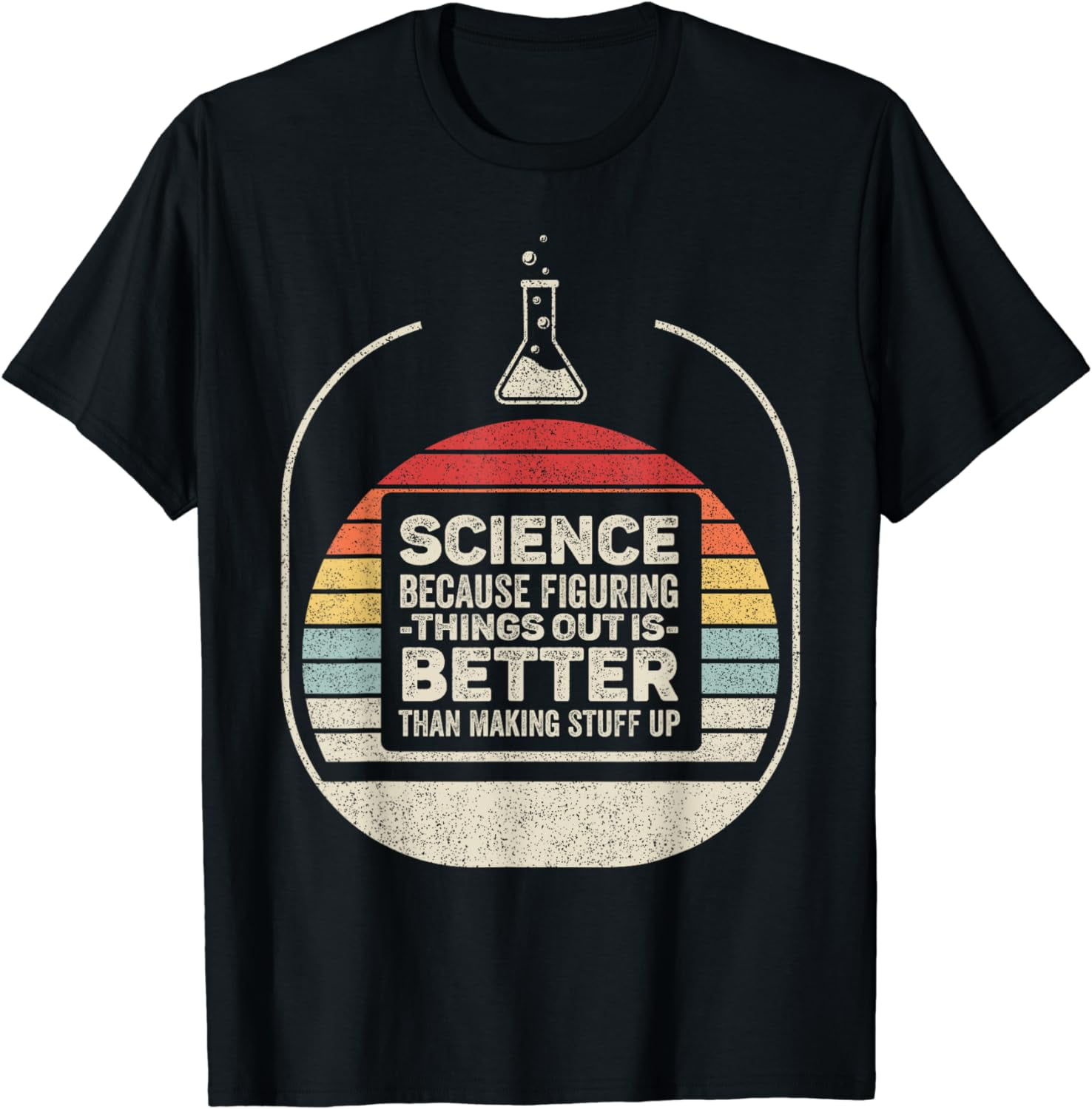 Vintage Retro Figuring Things Out Funny Science T-Shirt - Walmart.com
