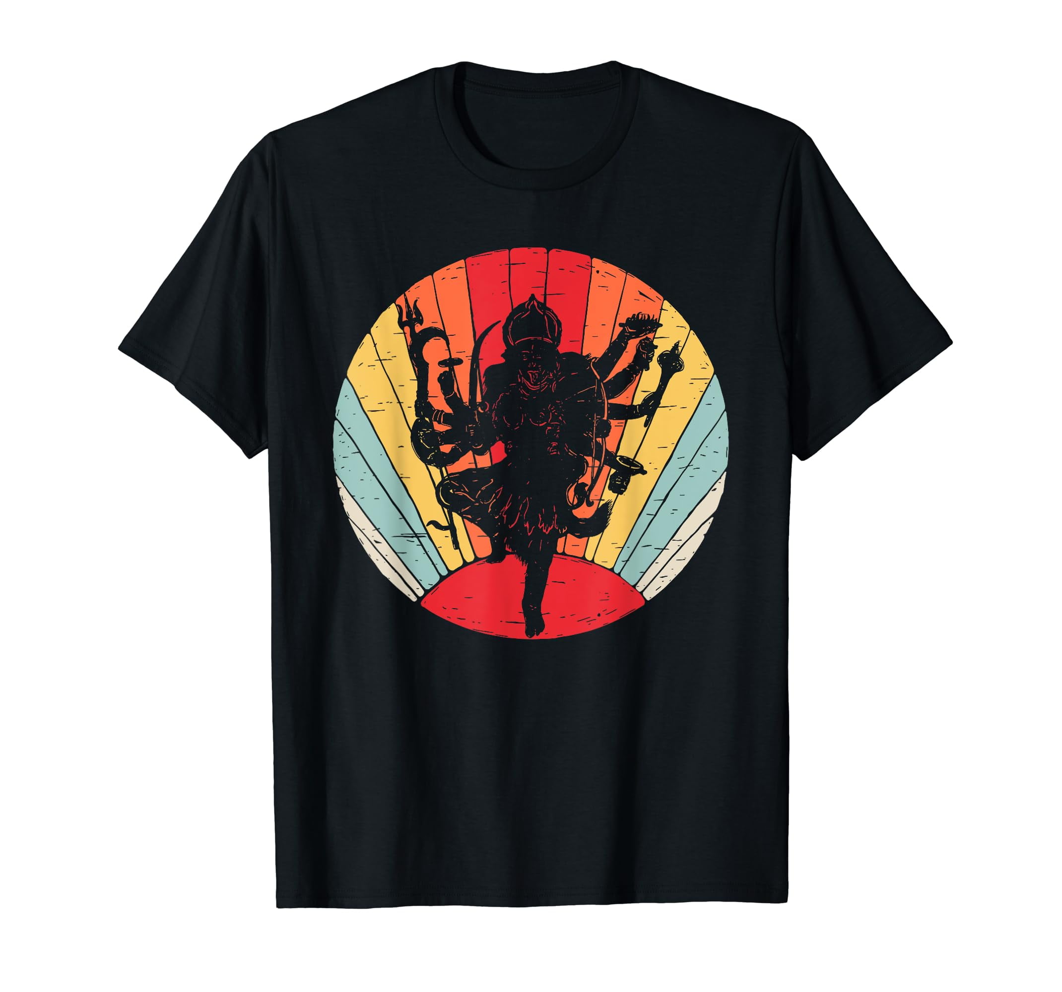 Vintage Retro Kali Hindu Goddess T-Shirt - Walmart.com