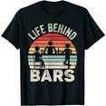 Vintage Retro Life Behind Bars Bartender T-Shirt - Walmart.com