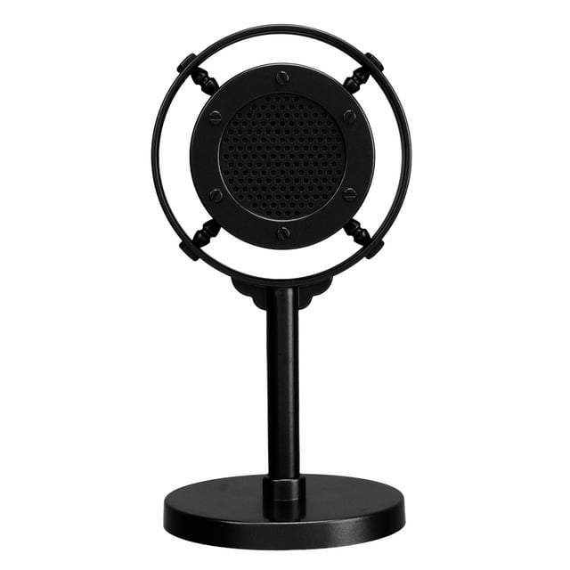 Vintage Retro Microphone Prop Model Fake Plastic Classic Microphone ...
