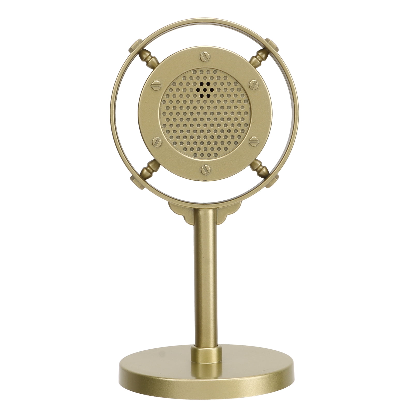 Vintage Retro Microphone Prop Model Fake Plastic Classic Microphone ...