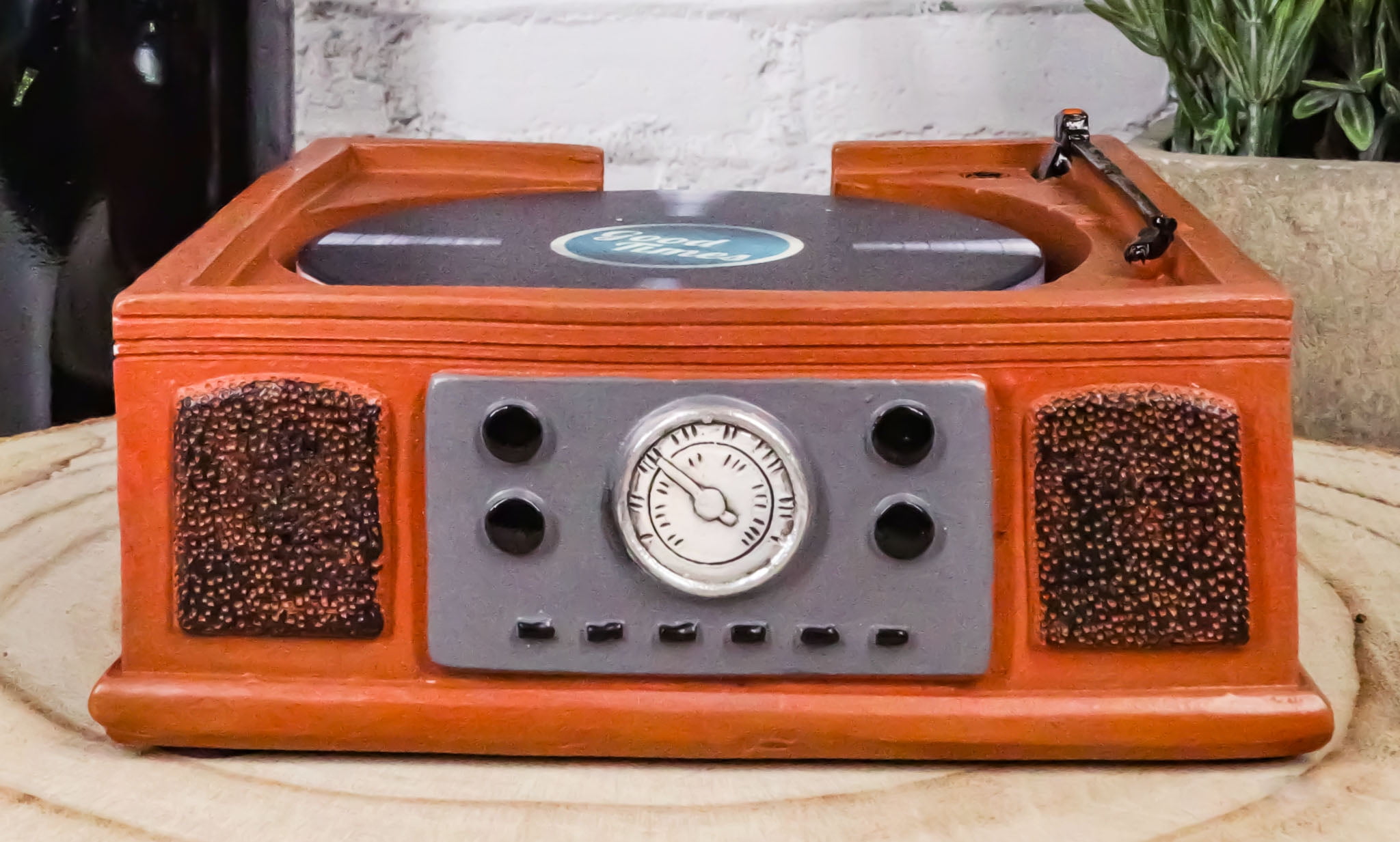 Vintage Retro Nostalgia Vinyl Turntable Player Replica Coasters And ...
