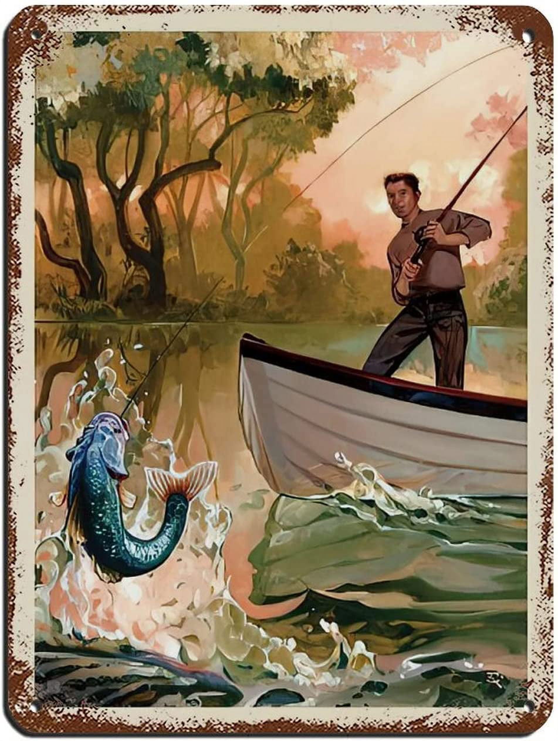 Family Fishing Trip Paintings