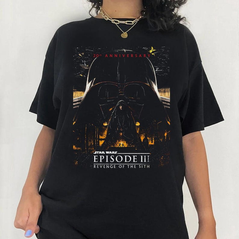 Vintage Revenge of the Sith 20th Shirt, Anakin Skywalker Shirt, Darth ...