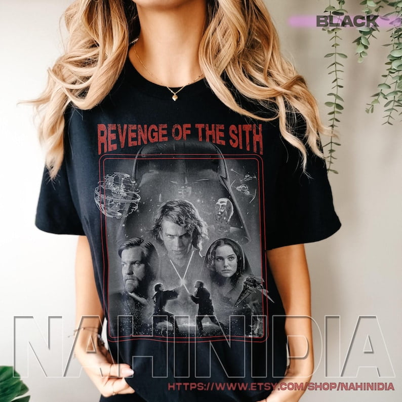 Vintage Revenge of the Sith T-Shirt, Anakin Skywalker Shirt, Darth ...