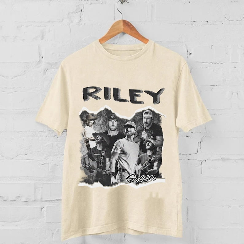 Vintage Riley Green 90s Shirt, Retro Riley Green Bootleg Shirt, Retro ...