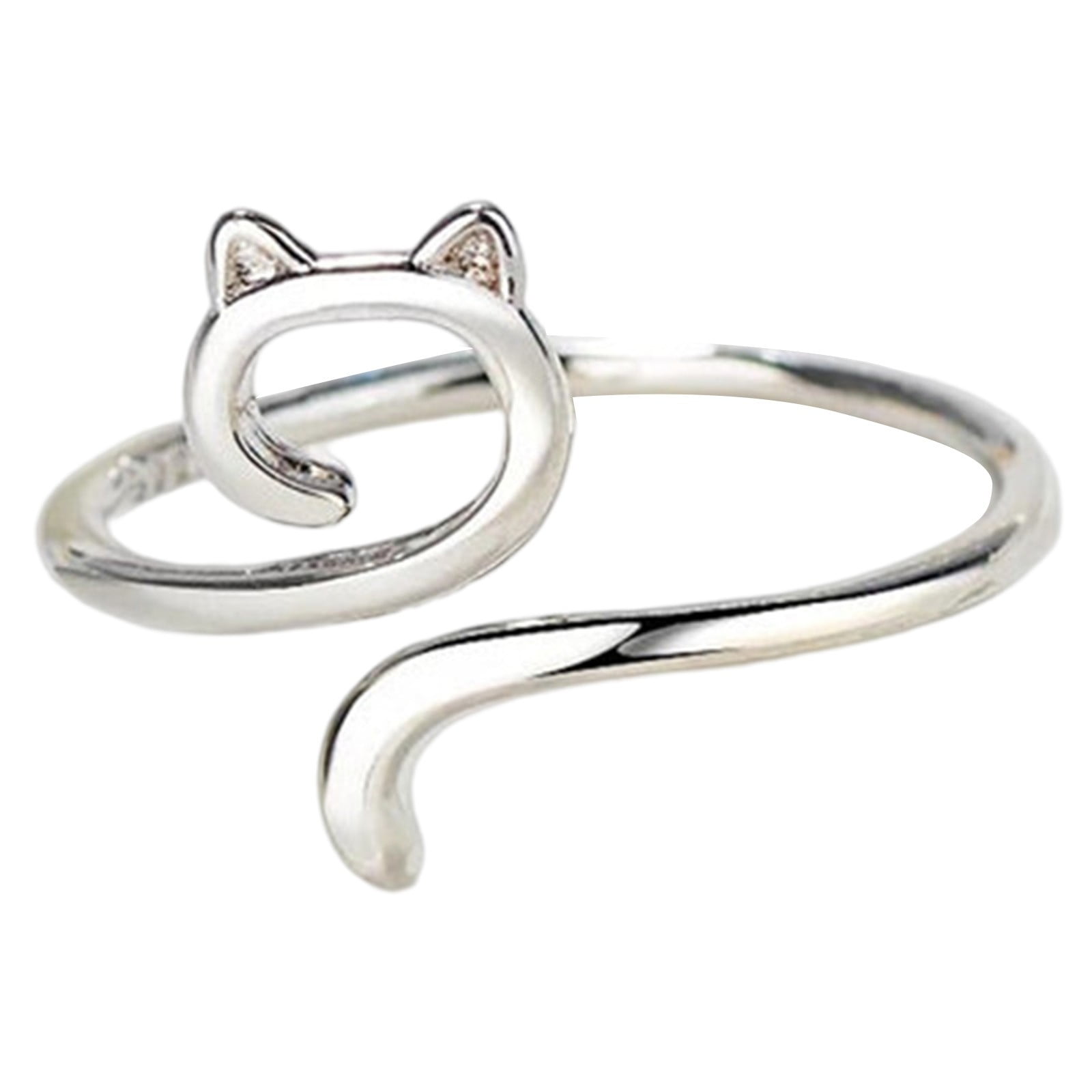 Vintage Rings for Teen Girls Rings for Teens Yarn Ring Cat Kitty Ears ...