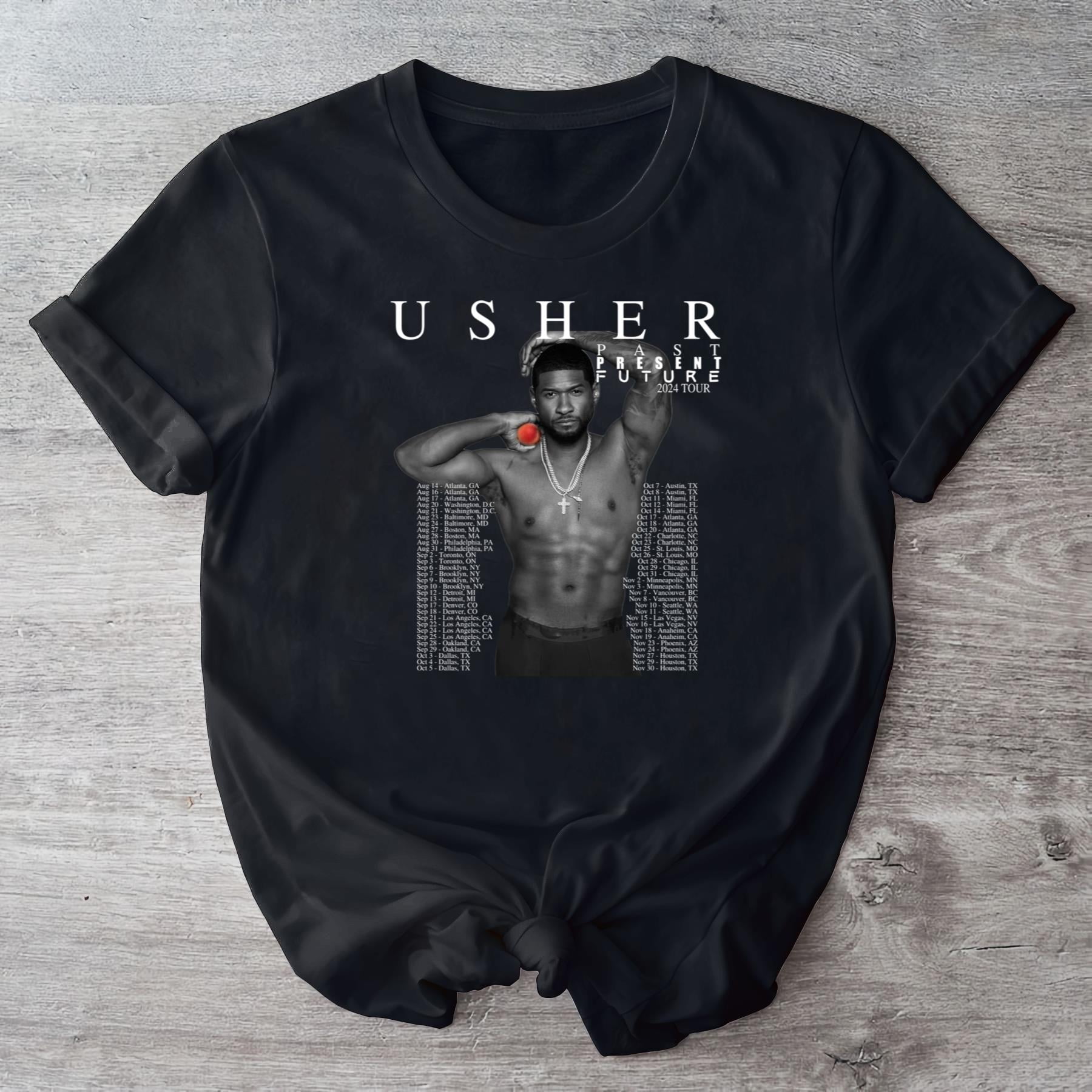 Vintage RnB Tour-Inspired Shirt 2024, Retro Music Tribute Graphic Tee ...