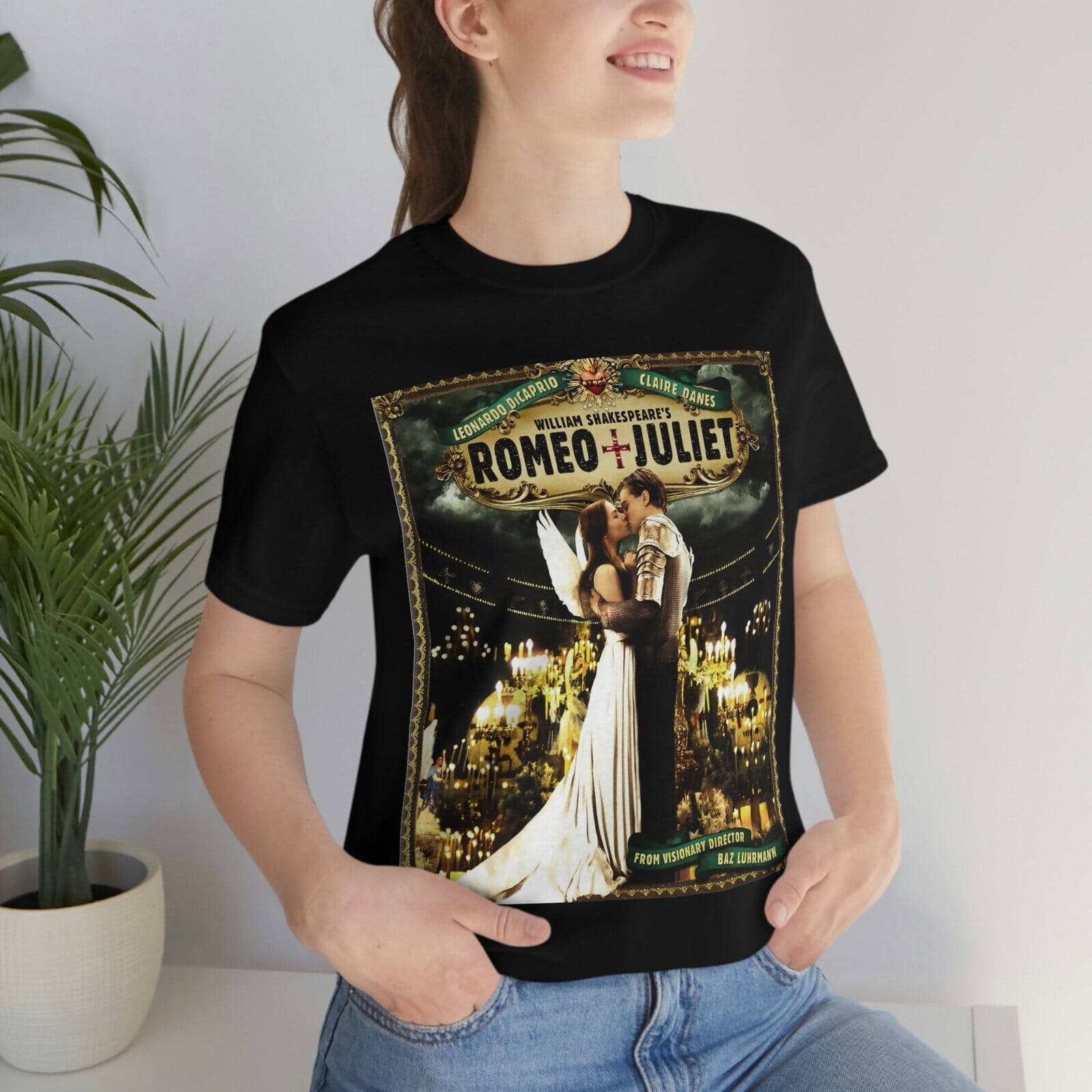Vintage Romeo and Juliet classy movie poster Unisex Tee Shirt for ...