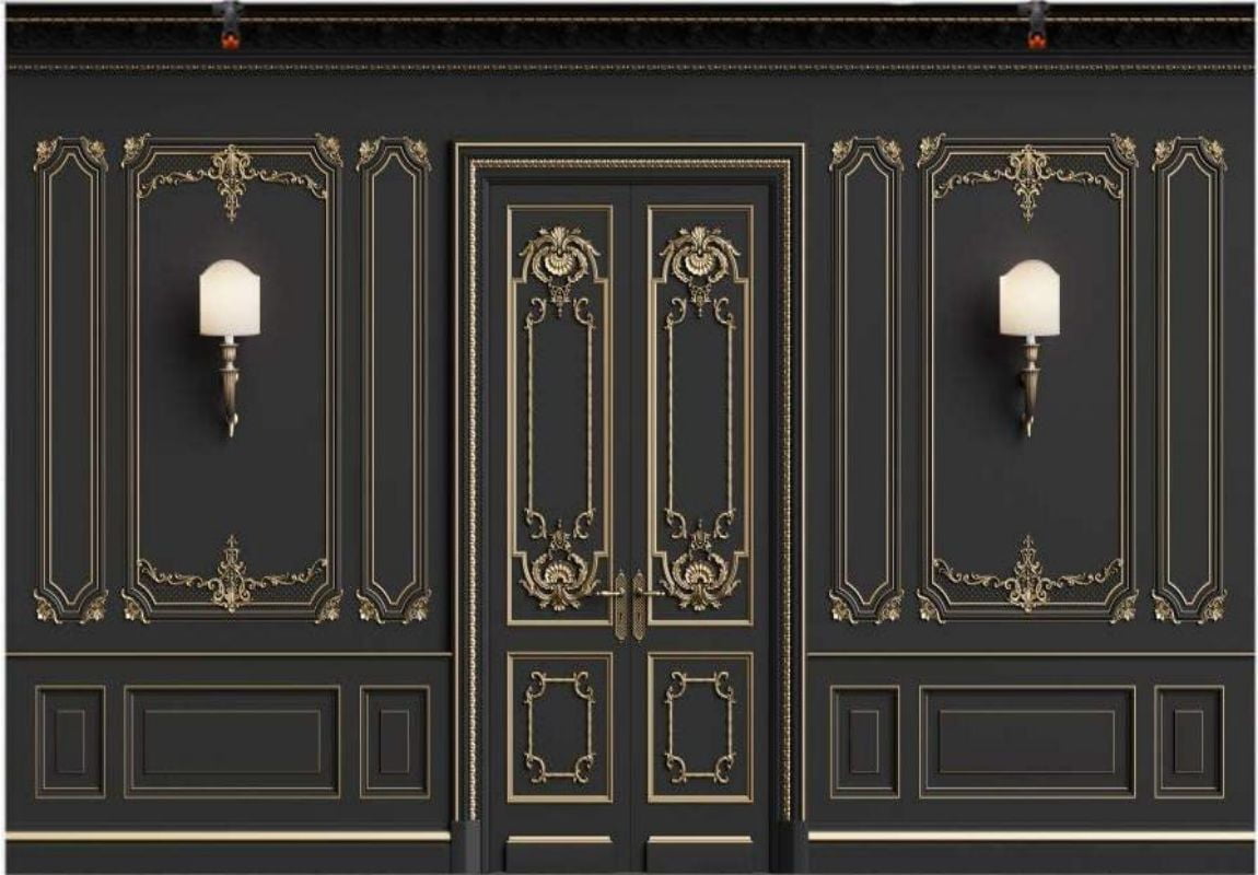 Vintage Room Backdrop European Frame Modern House French Castle ...