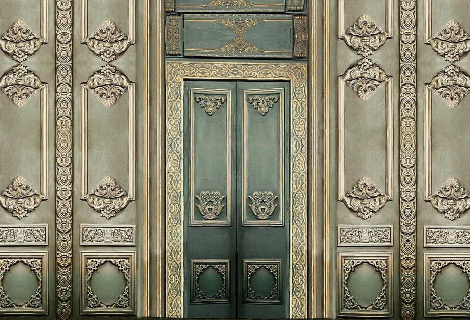 Vintage Room Inside Backdrop European Frame French Door Modern Castle ...