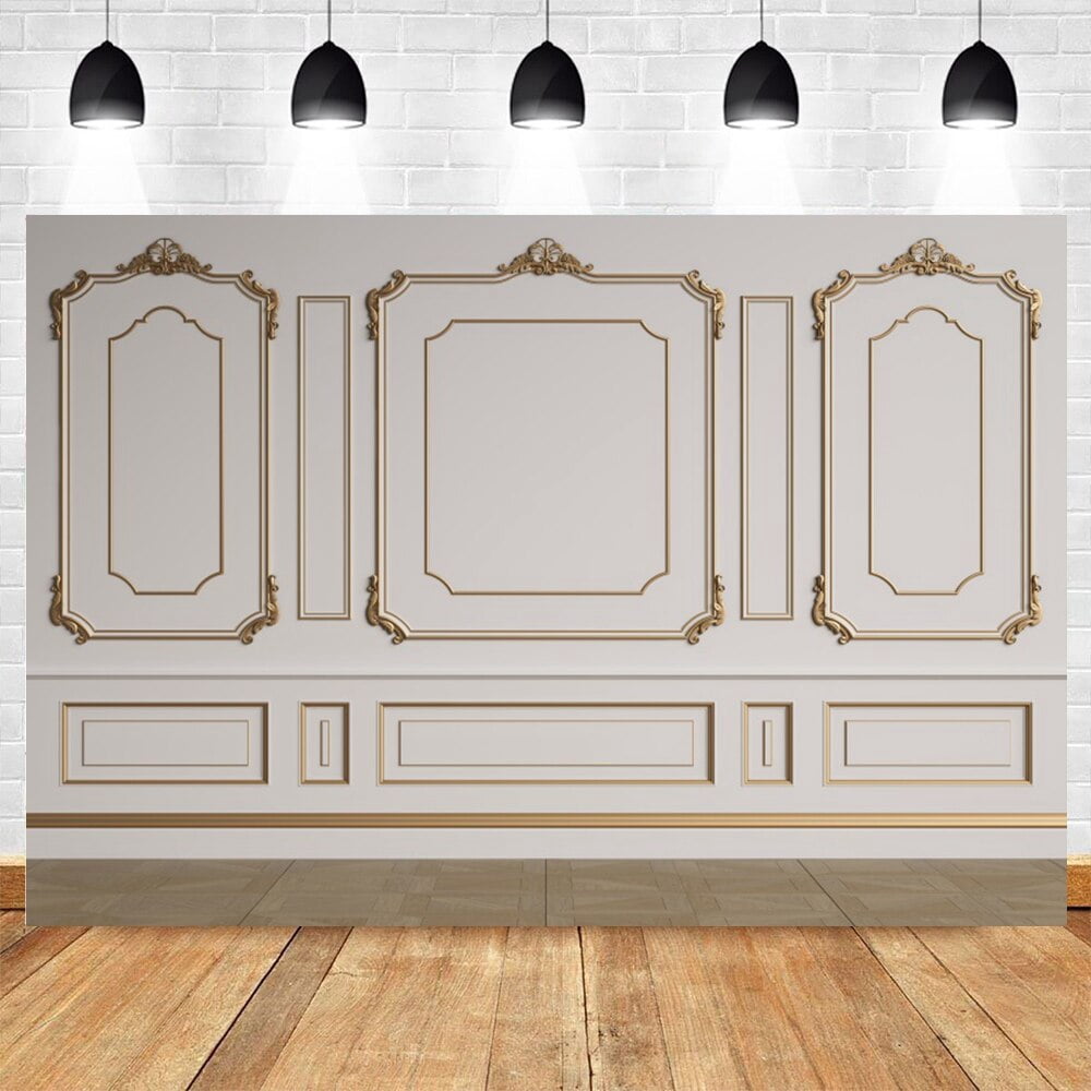 Vintage Room Interior Chic Wall Baby Portraits Photography Backdrop ...
