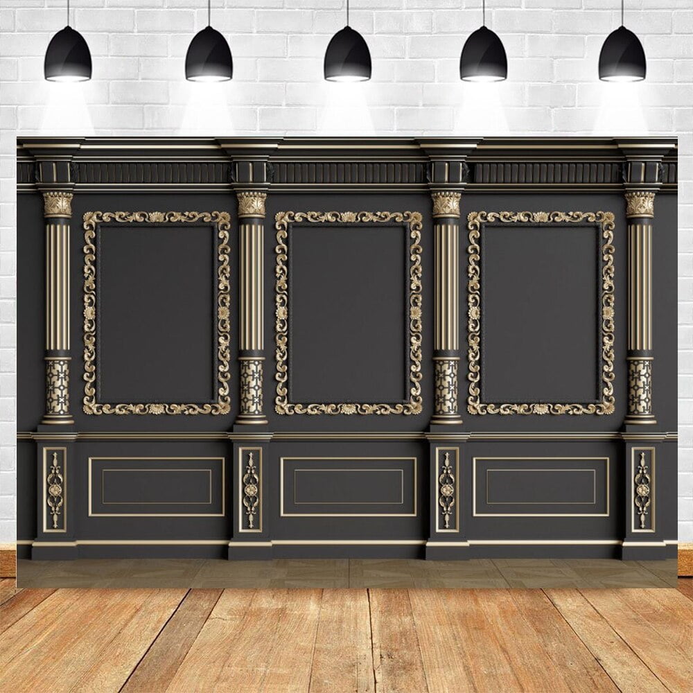 Vintage Room Interior Chic Wall Baby Portraits Photography Backdrop ...