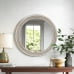 Vintage Round Wall Mirror, 35.43