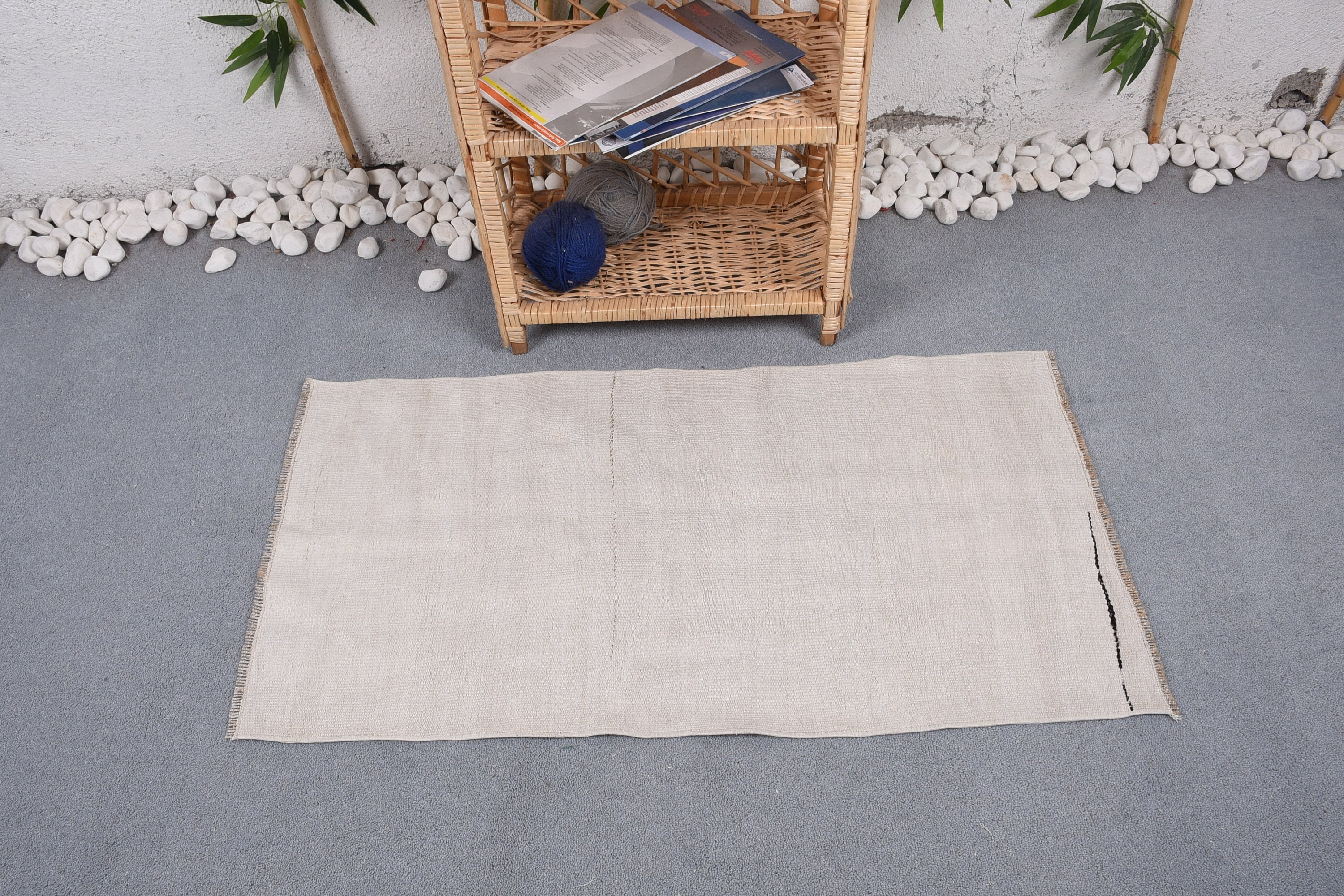 Vintage Rug, 1.9x3.6 ft Small Rugs, Cool Rug, Art Rugs, Turkish Rug ...