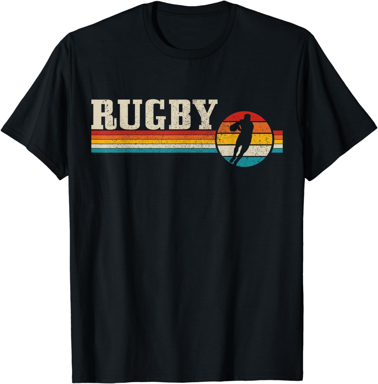 Vintage Rugby Player Sports Retro Men Boys Soccer T-Shirt - Walmart.com