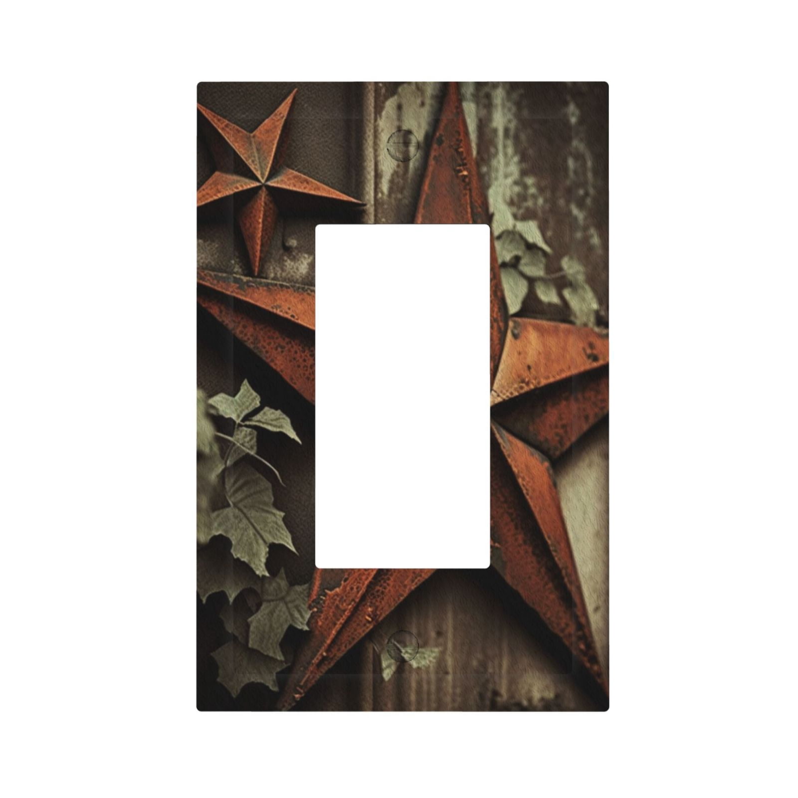 Vintage Rusty Stars Primitive Country Rustic Light Switch Cover ...