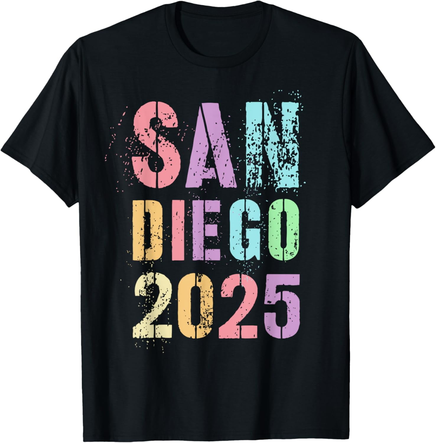 Vintage SAN DIEGO Vacation 2025 Trip Best Ever Family Vacay T-Shirt ...