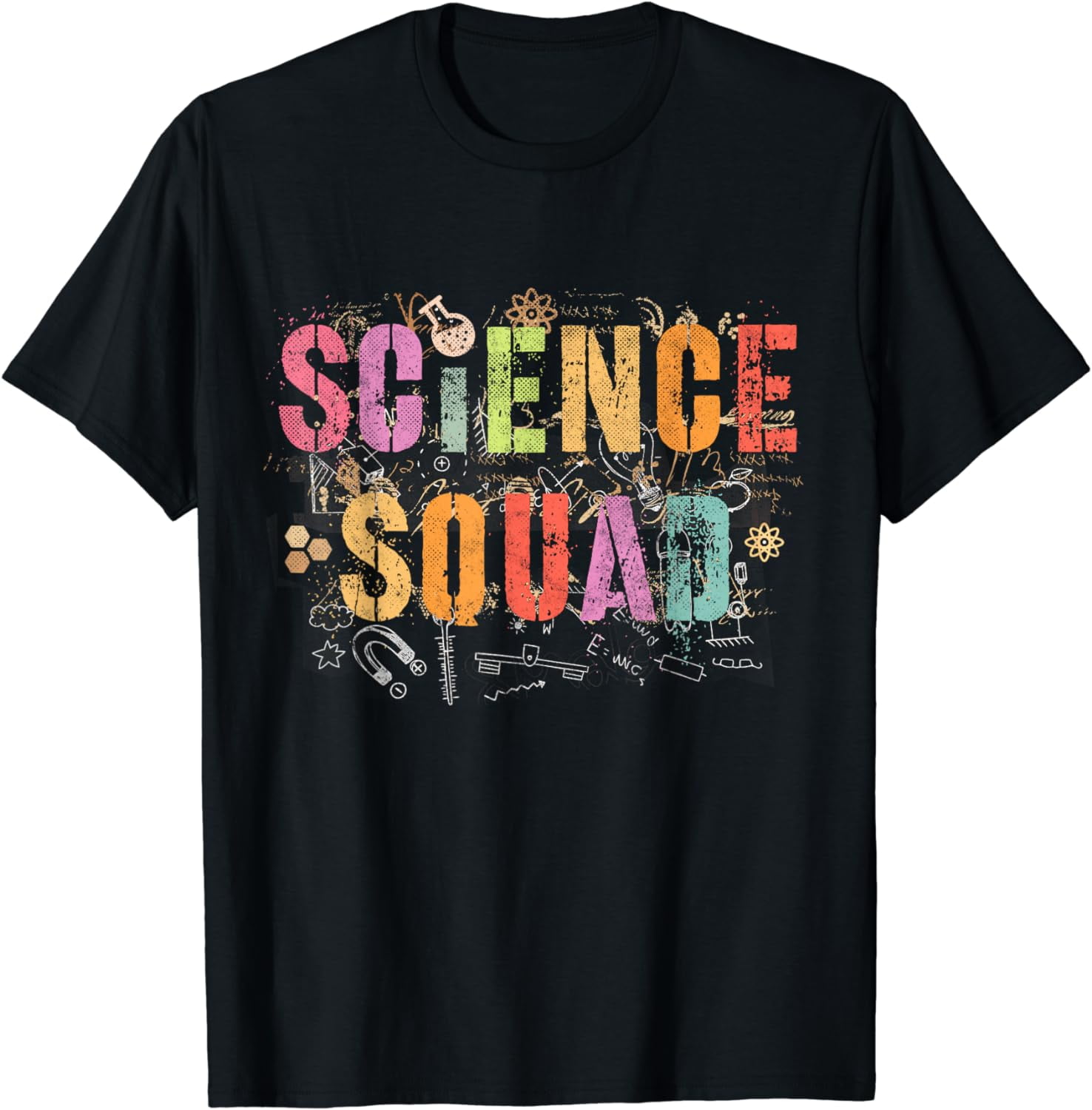 Vintage SCIENCE SQUAD Technology Teacher Team Student STEM T-Shirt - Walmart.com