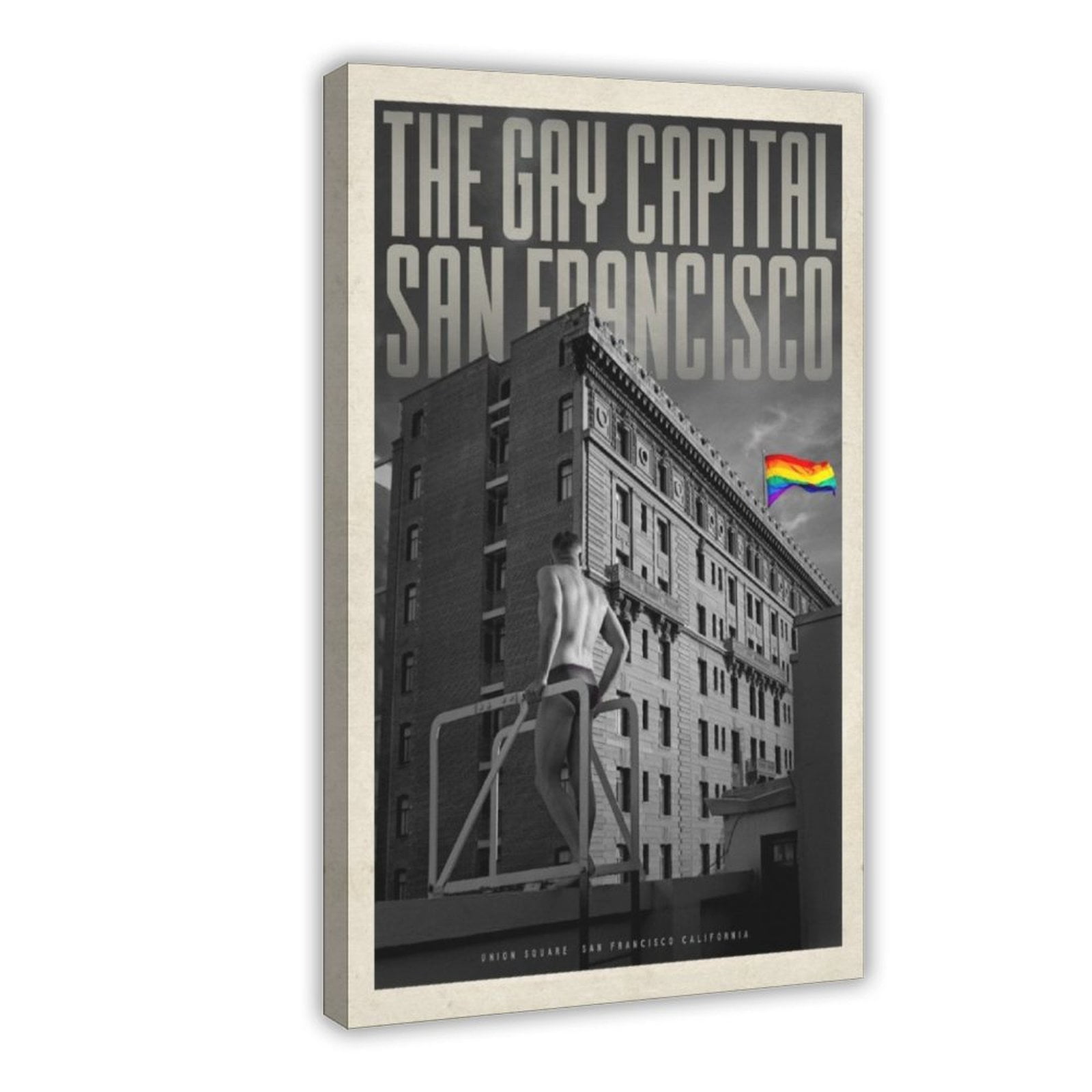 Vintage San Francisco Travel Poster Posters Art Print Bedroom Decor for ...