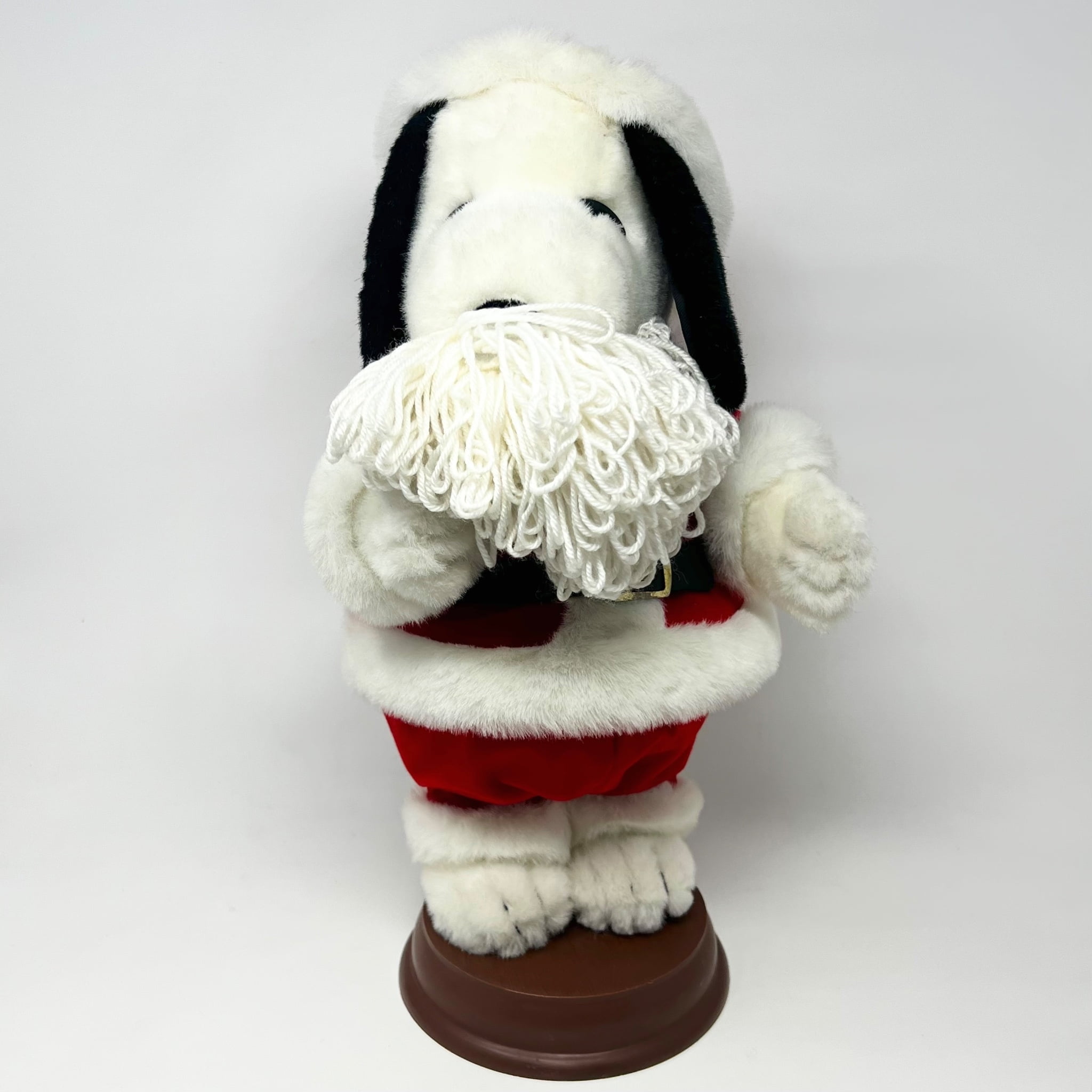 Vintage Santa's Beast Holiday Animation Peanuts Snoopy Plush - Walmart ...