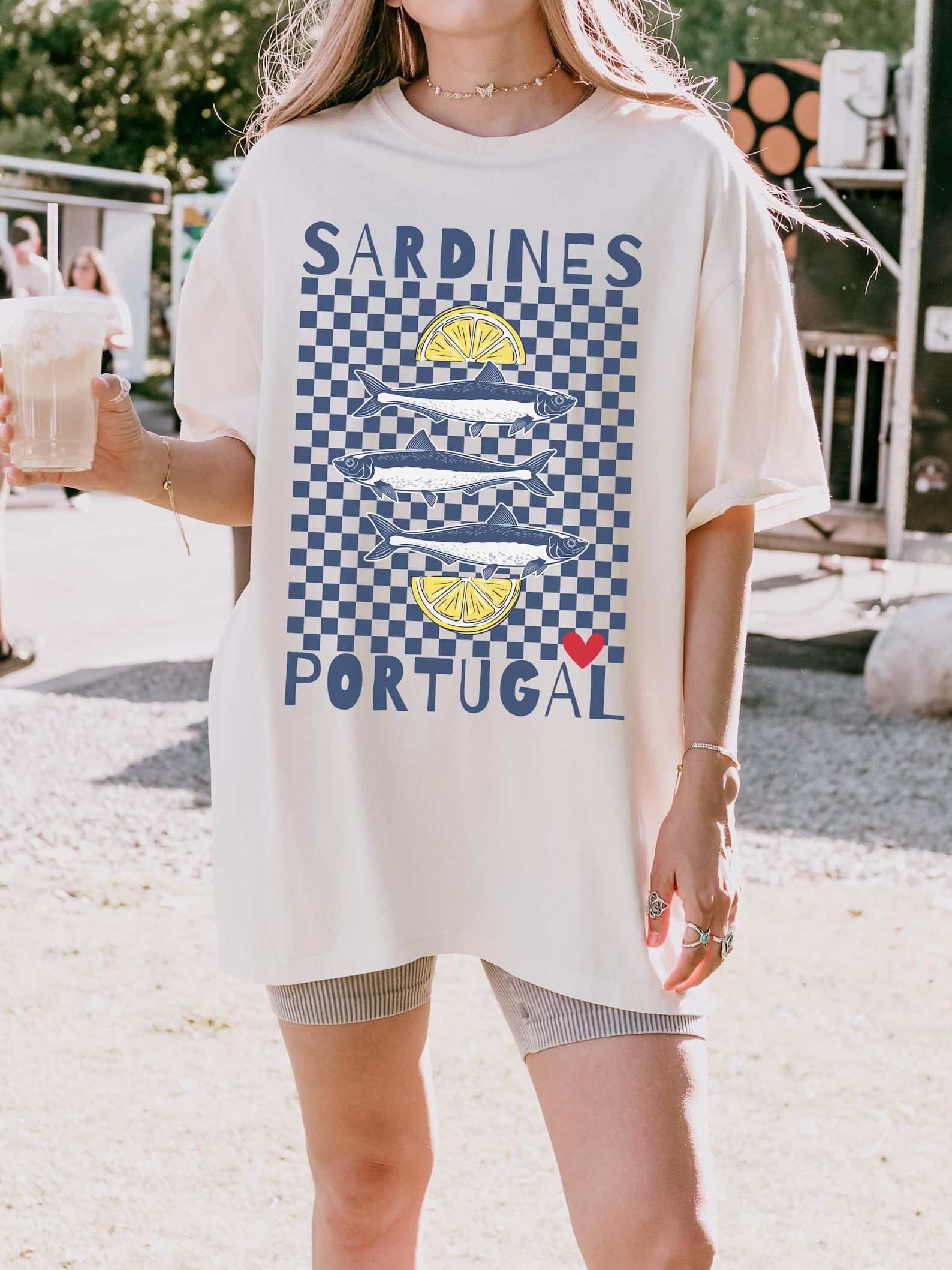Vintage Sardines Shirt, Portugal Tinned Fish Graphic Tee with Marine ...