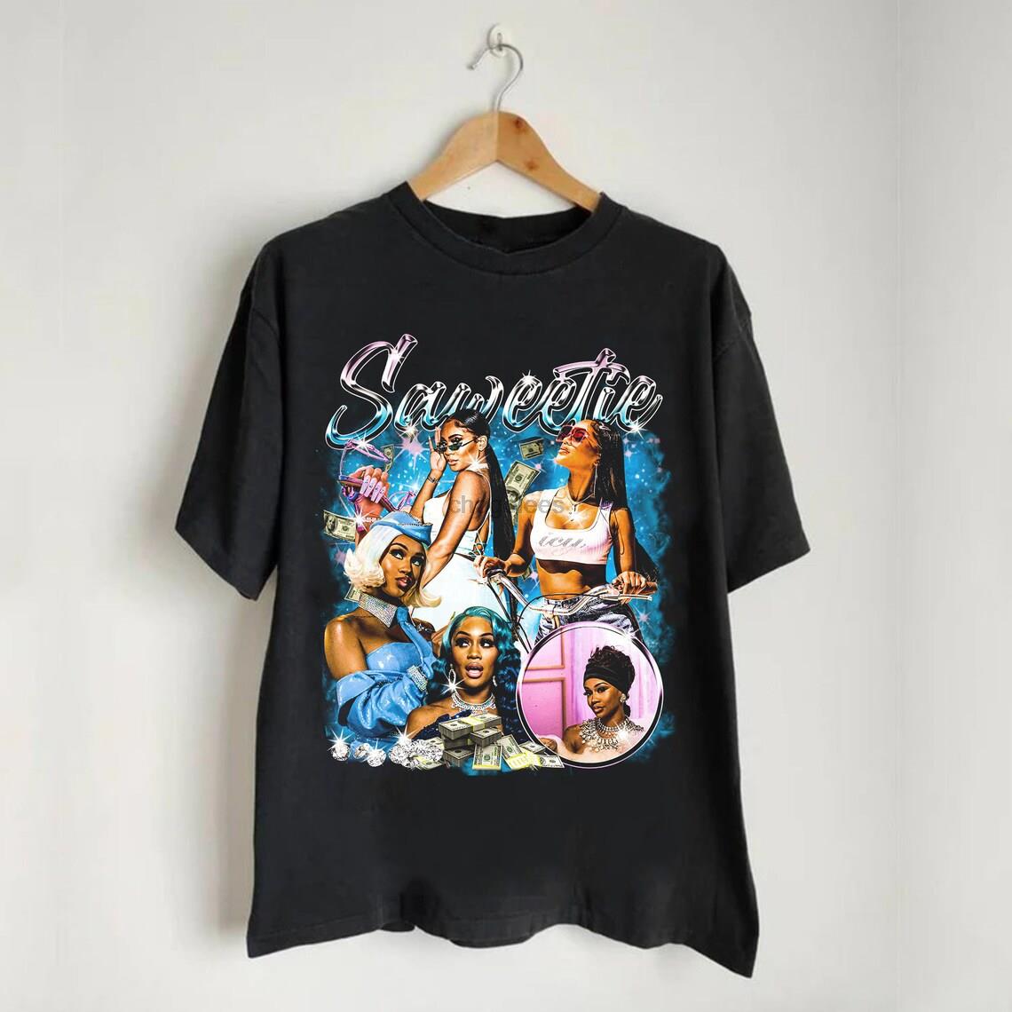 Vintage Saweetie Shirt Saweetie Bootleg Shirt Retro Saweetie Shirt For ...
